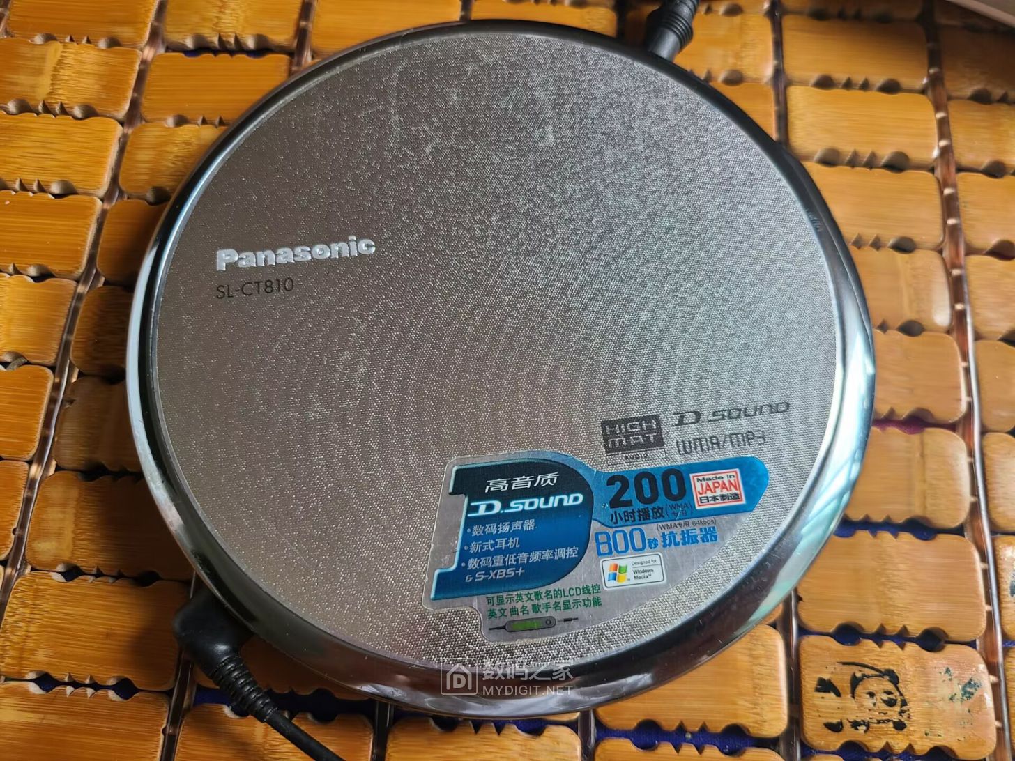 松下旗舰CD随身听SL-CT810拆解打理 - 拆机乐园 数码之家
