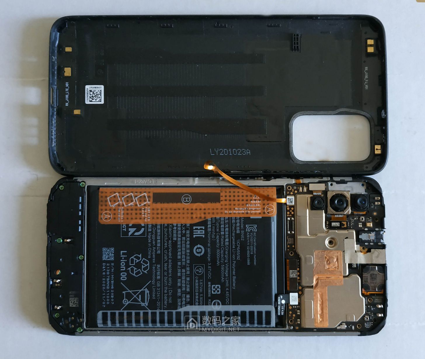 红米noto9 4G版通病维修一例 - 维修达人 数码之家