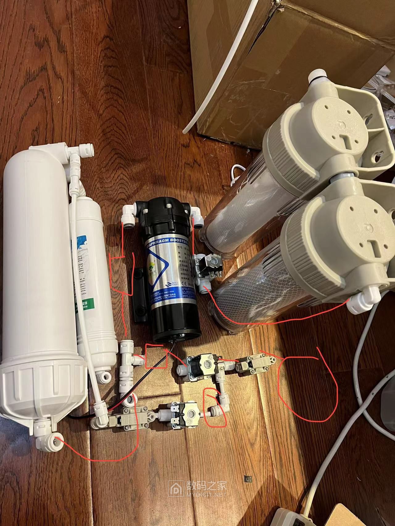 DIY 600G零陈水物联净水器，持续更新 - 能工巧匠 数码之家