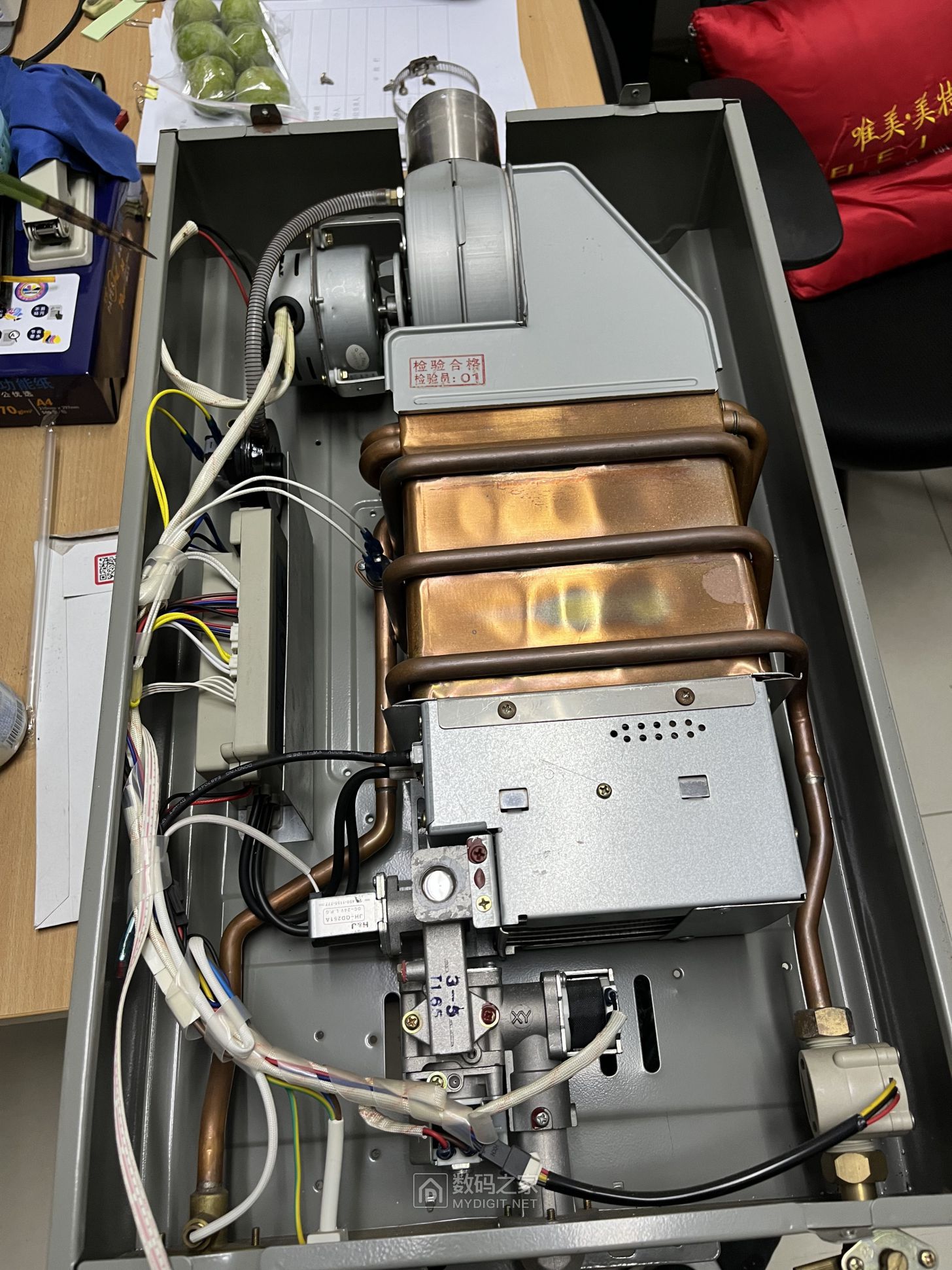 拆解王樱花JSQ24-12A燃气热水器，看看是什么问题 - 拆机乐园 数码之家