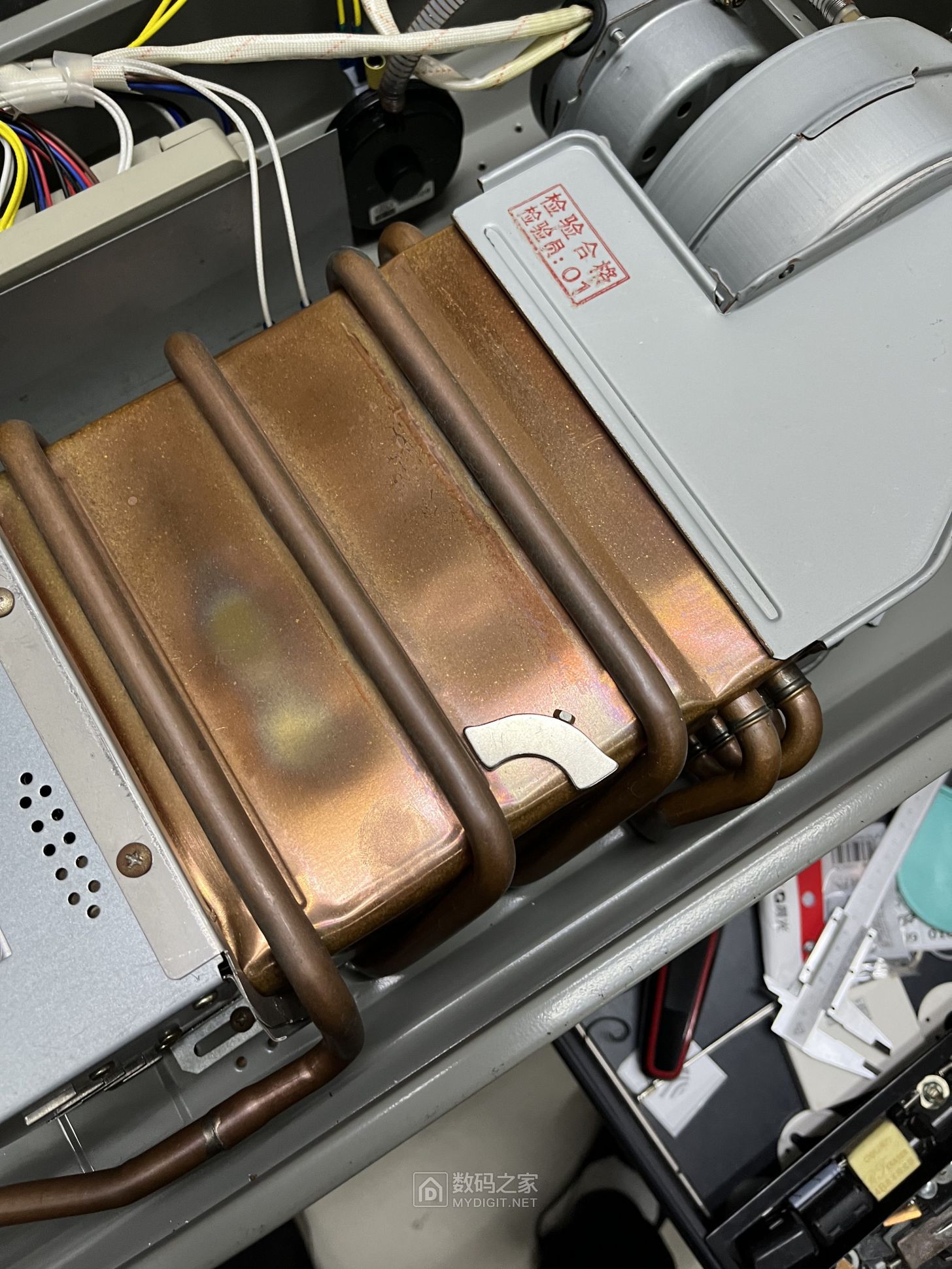 拆解王樱花JSQ24-12A燃气热水器，看看是什么问题 - 拆机乐园 数码之家