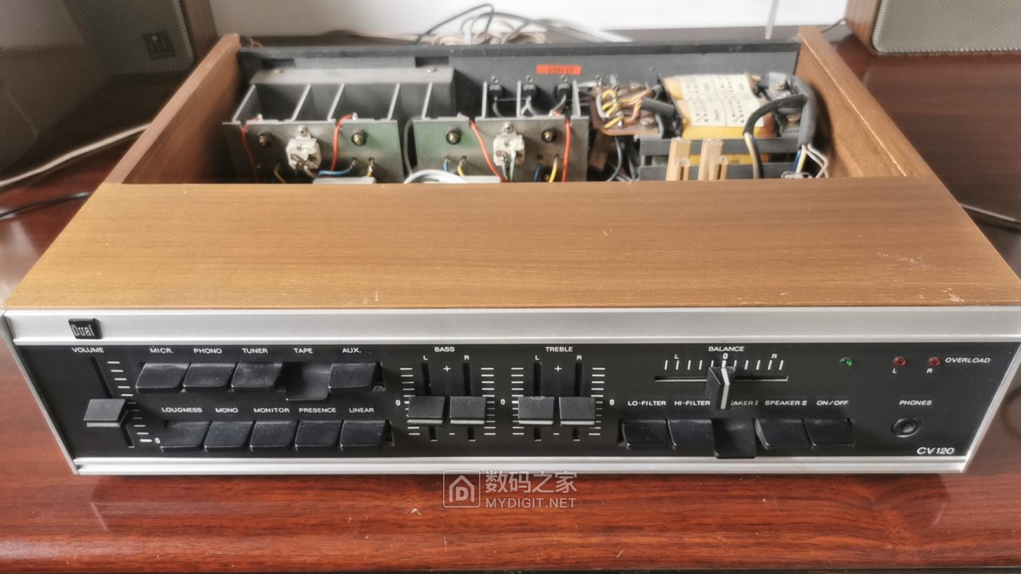 德国Dual CV120功放拆解 - 拆机乐园 数码之家
