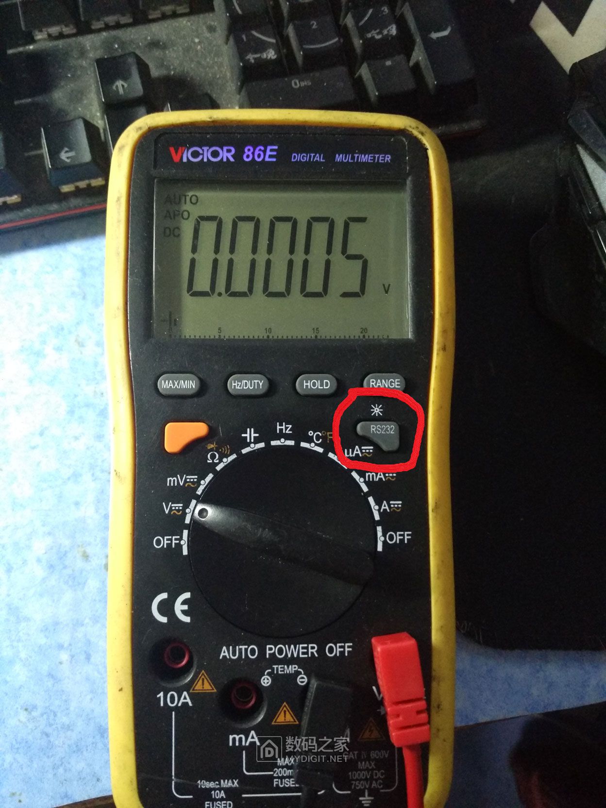 胜利vc86e万用表背光故障请教 - 仪表谈谈 数码之家