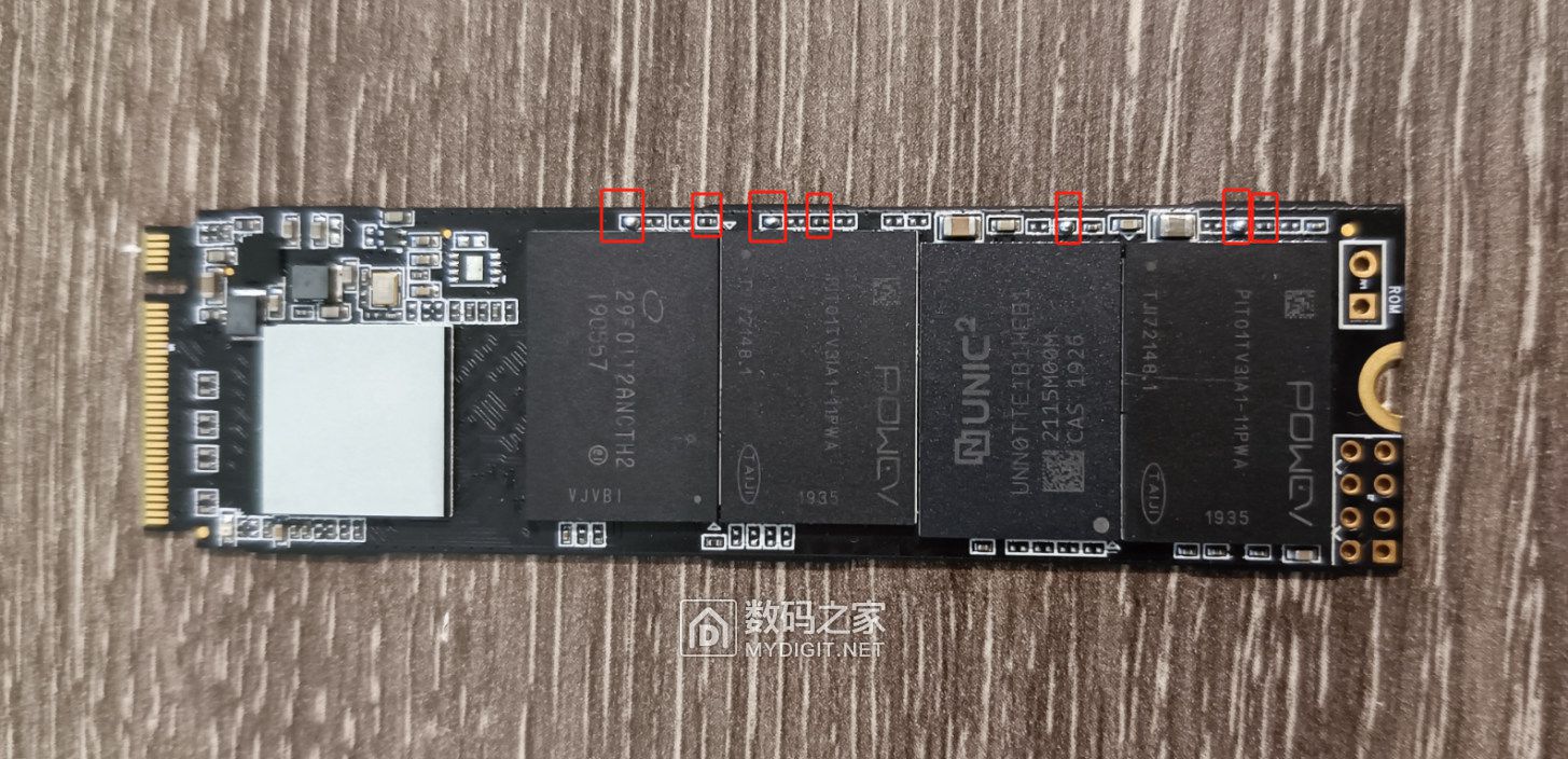 分享一个非公版型SM2263xt的混贴4贴CE跳线 - SSD存储技术 数码之家
