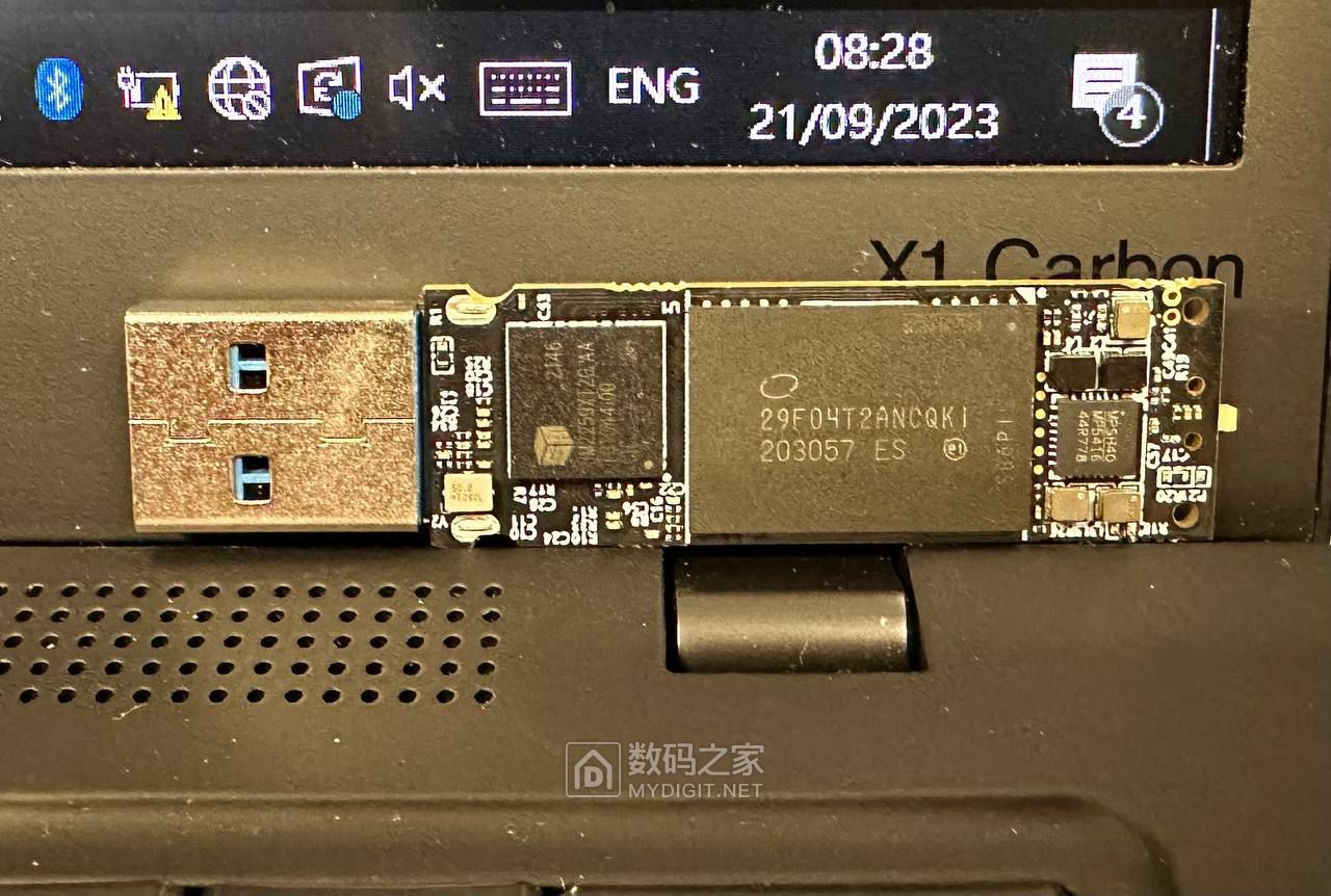 記錄：1TB Intel N38A QLC + SM2259XT2 + VL716 寫保護U盤 - U盘存储技术 数码之家