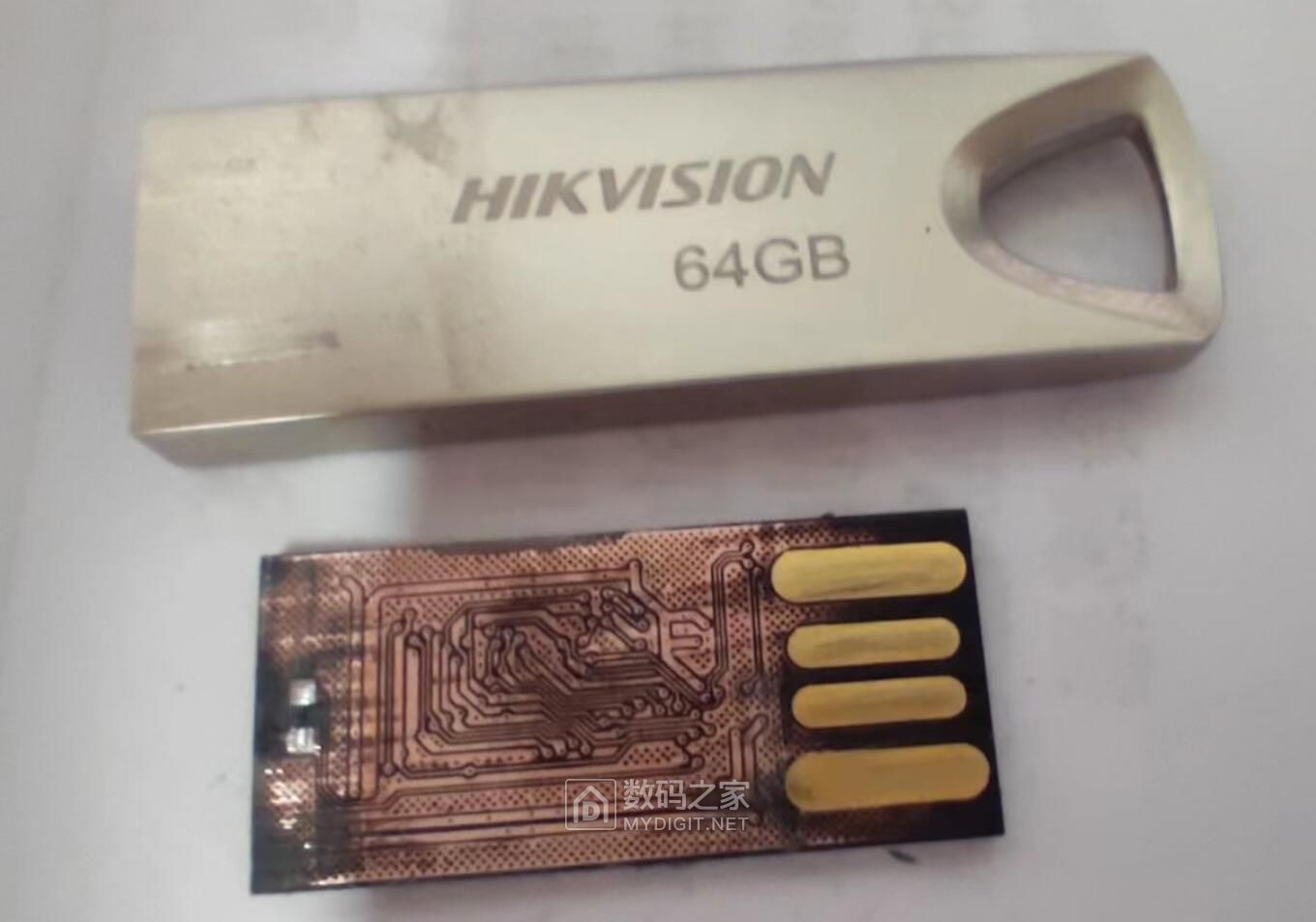 拆 海康威视 M200 64G U盘 - 拆机乐园 数码之家