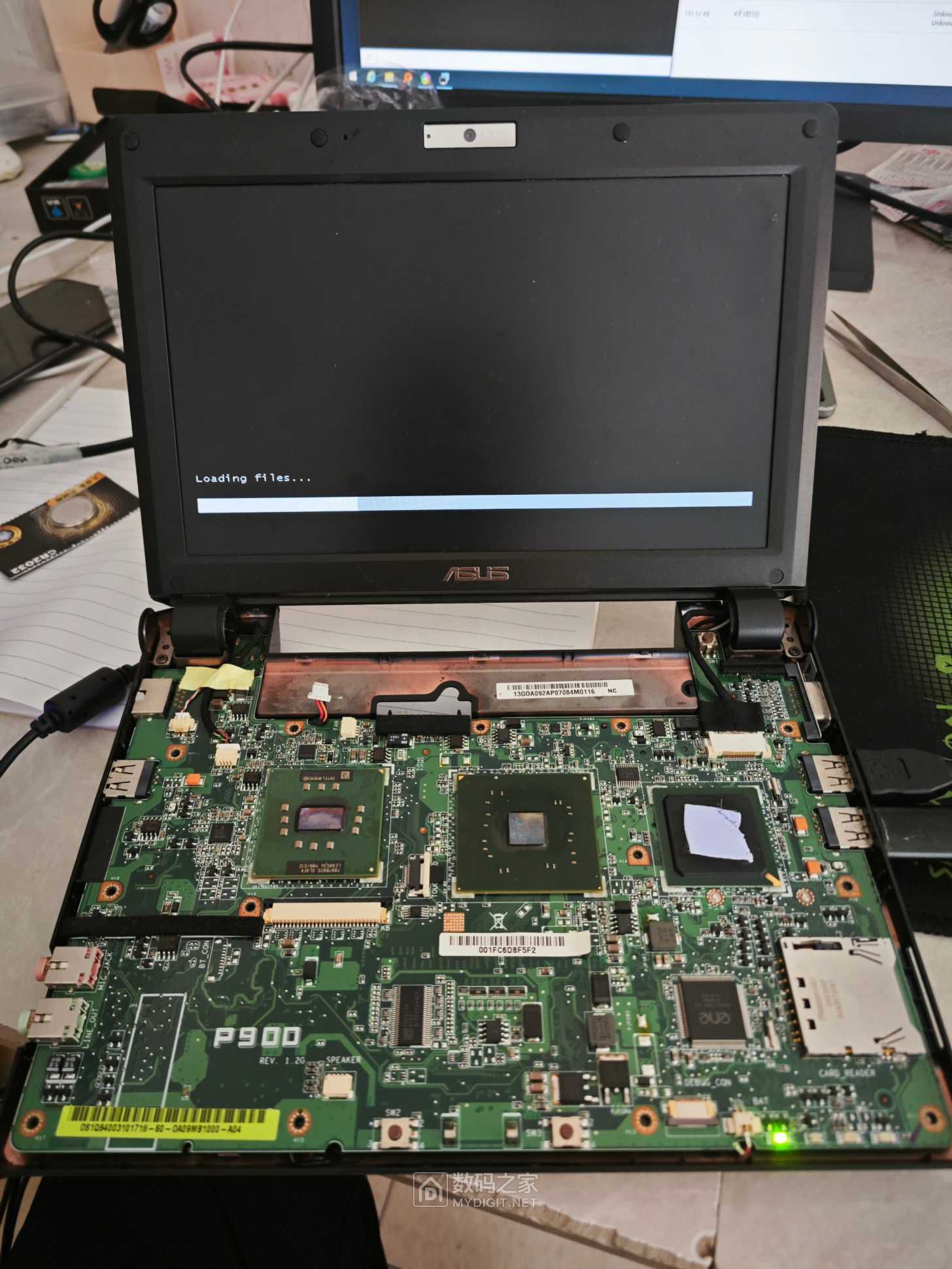 华硕Eee PC900 拆机 准备焕发第二春 - 笔电/平板电脑 数码之家