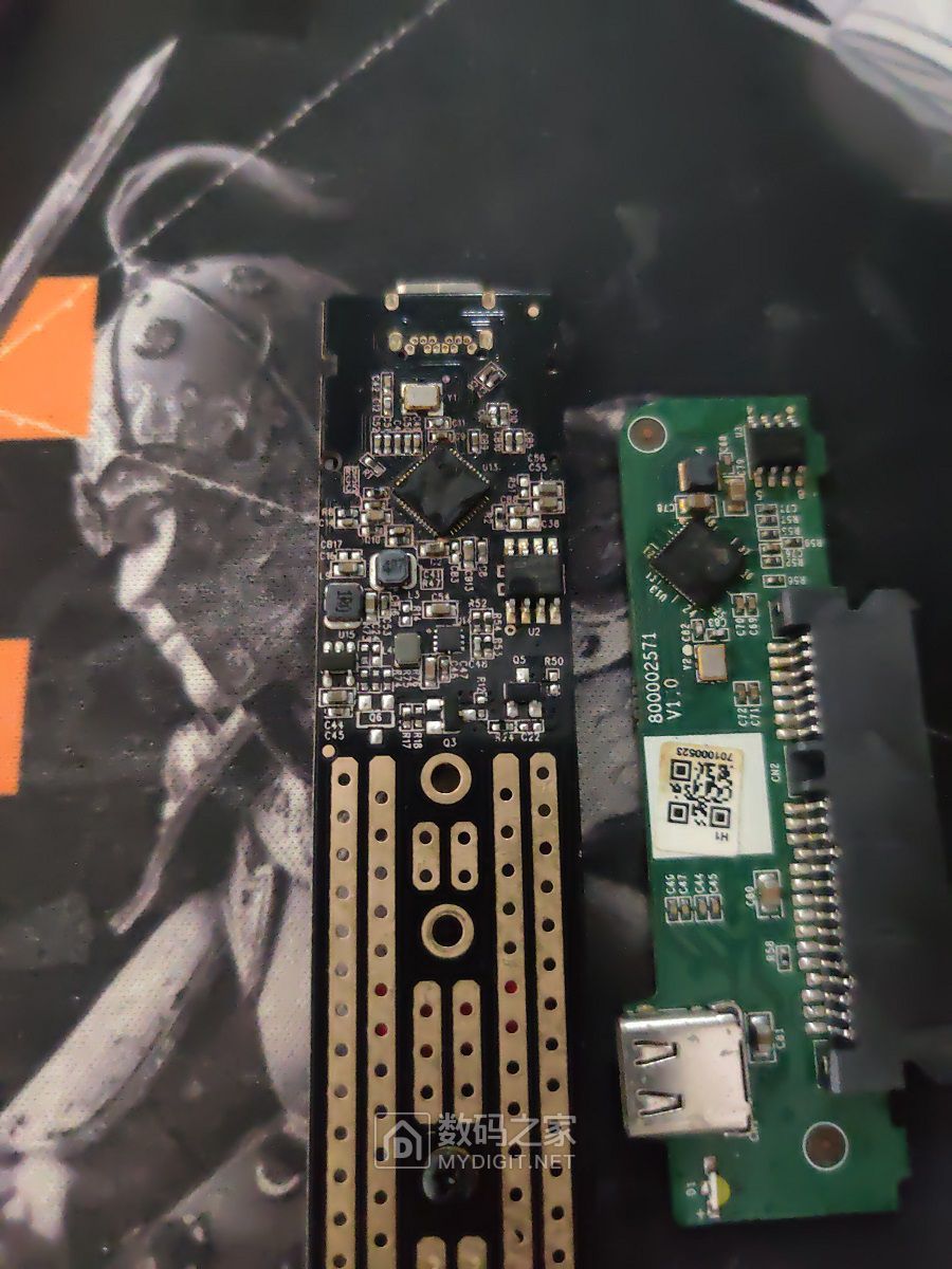 JMS576 和 JMS580 成功互换记录 - SSD存储技术 数码之家