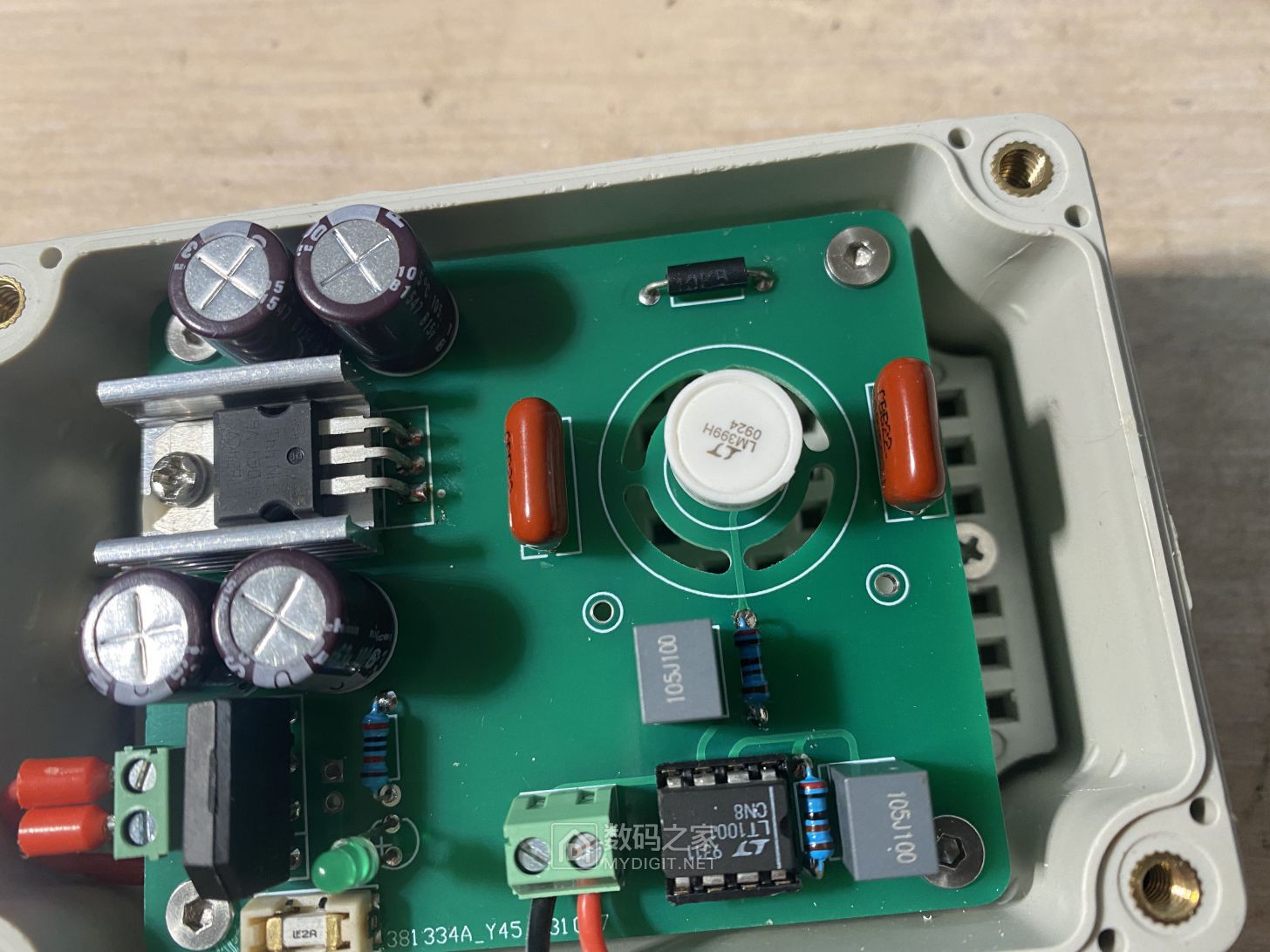 拆一个自己做的LM399电压基准 - 拆机乐园 数码之家