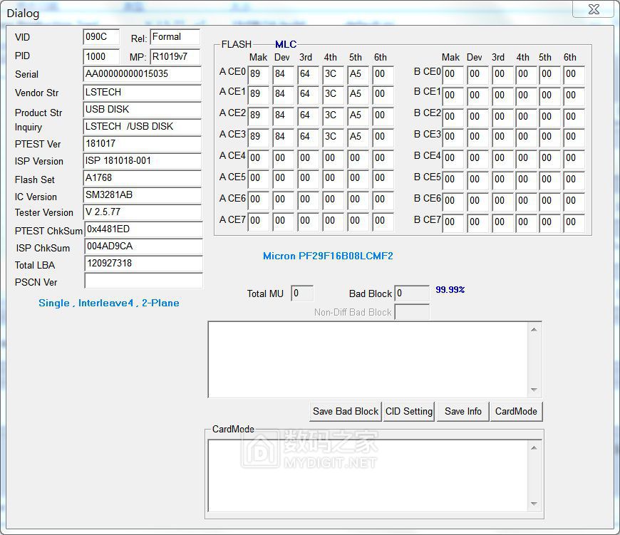 新手小白 周六继续手搓优盘 慧荣SM3281AB+英特尔MLC颗粒(三) - U盘存储技术 数码之家