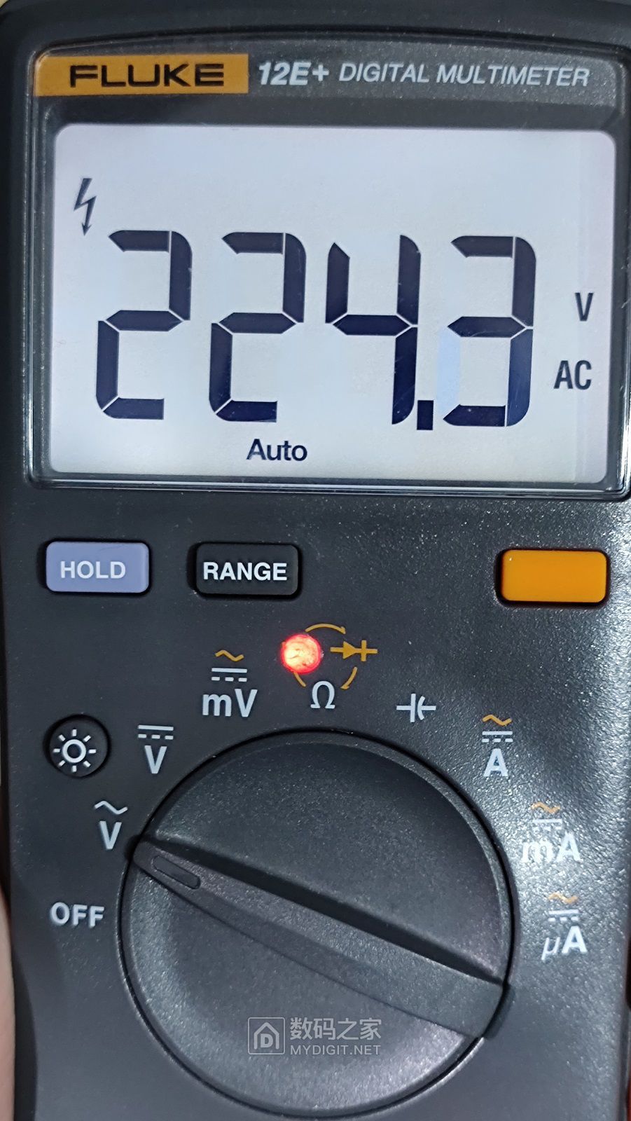 FLUKE 15B+补上高压报警指示灯功能（12B+通用） - 仪表谈谈 数码之家