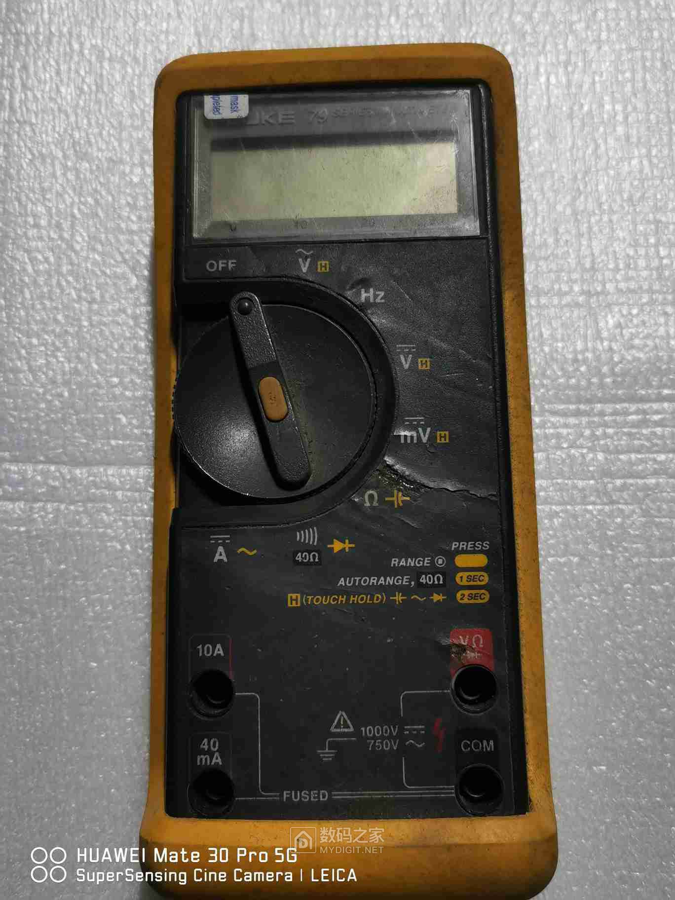 少见的福禄克万用表：FLUKE 76 - 仪表谈谈 数码之家