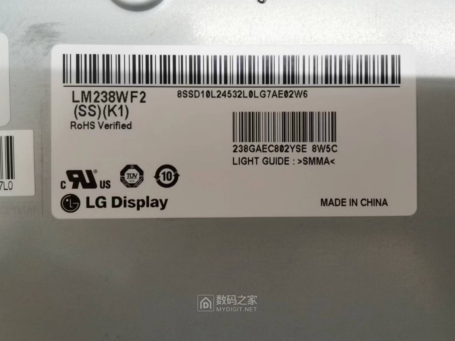 拆检联想 ThinkVision X24I-10 - 拆机乐园 数码之家