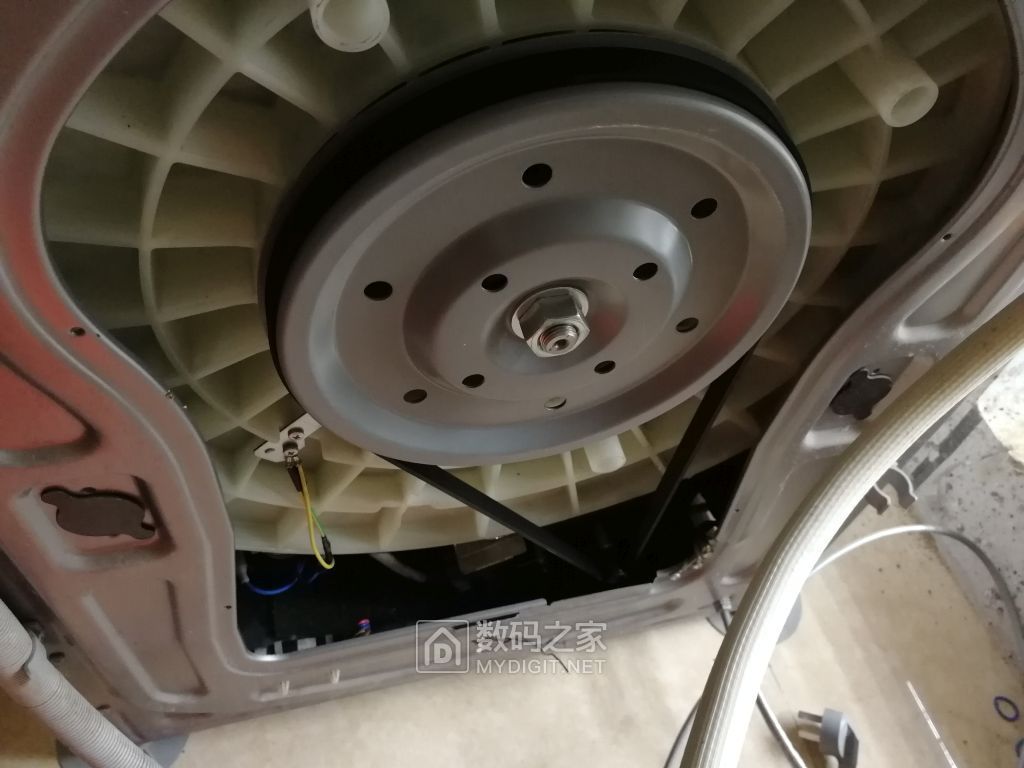 拆个松下洗衣机XQG80-E8G2H - 拆机乐园 数码之家