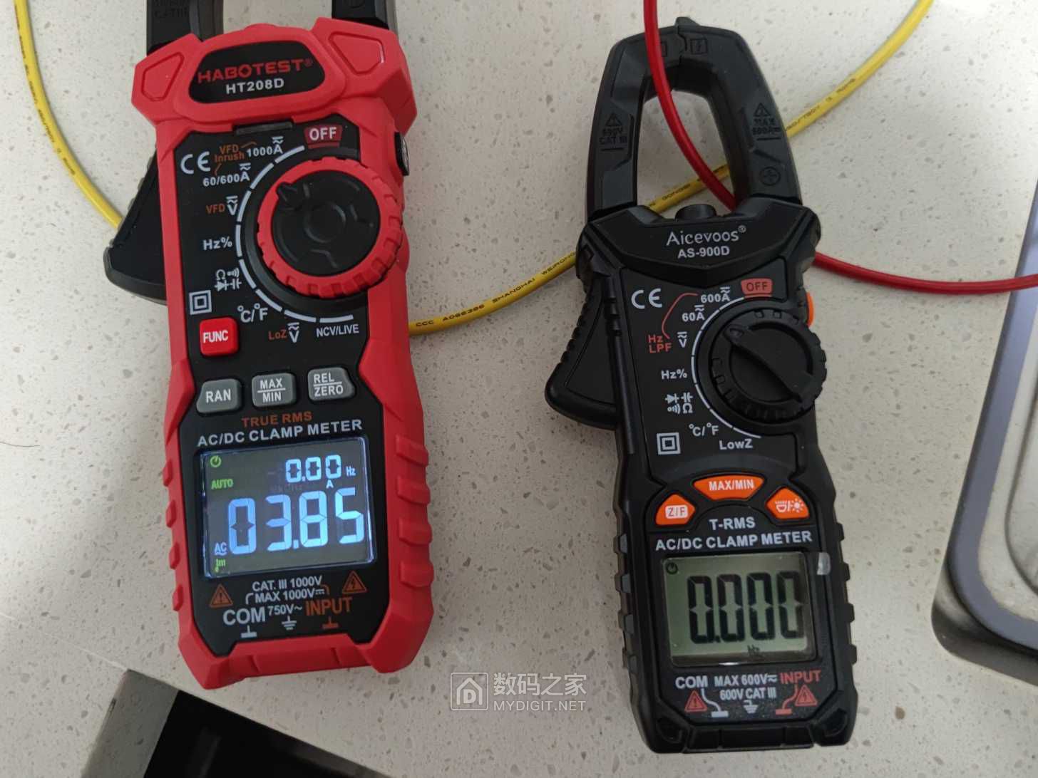 DTM0660和1106钳表的电流档频率功能完全是废的 - 仪表谈谈 数码之家