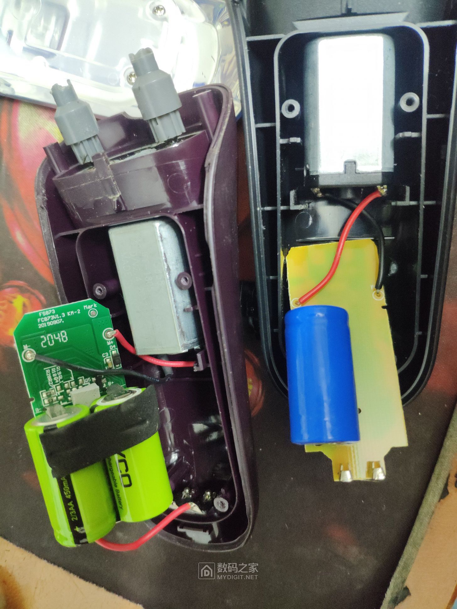 飞科FS871_FS873新老拆机对比做工 - 拆机乐园 数码之家