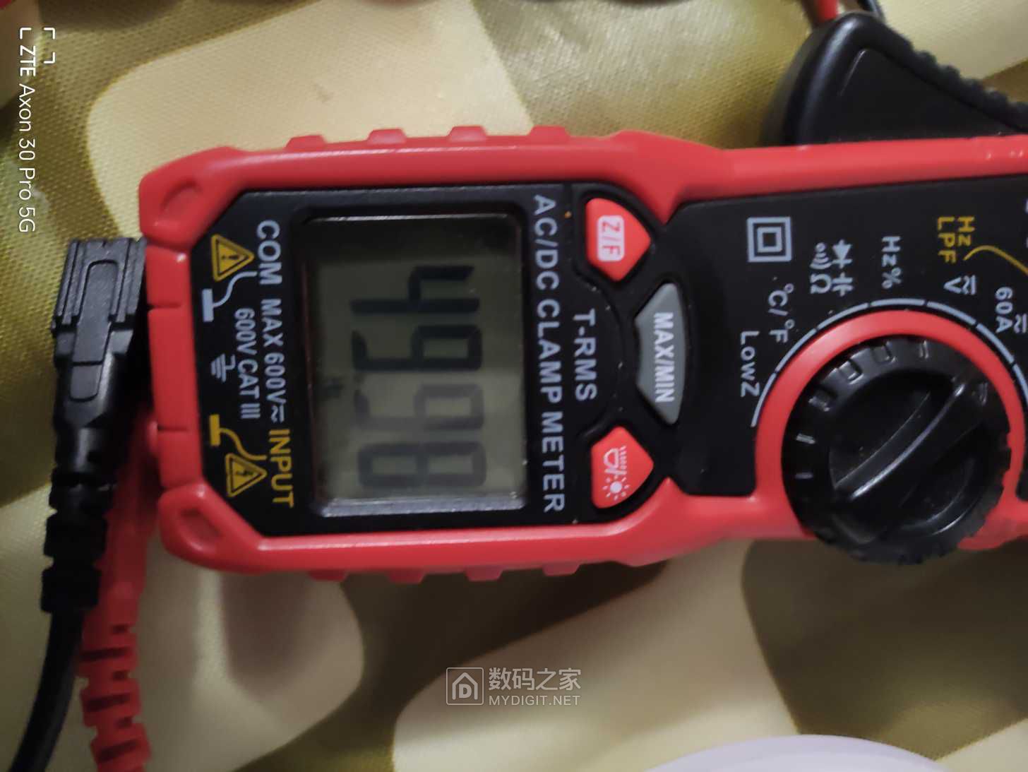 DTM0660和1106钳表的电流档频率功能完全是废的 - 仪表谈谈 数码之家