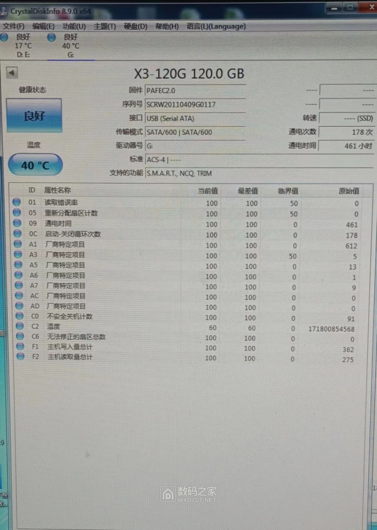 新葵X3-120G，大神鉴赏下，芯片不知是谁家的？ - SSD存储技术 数码之家