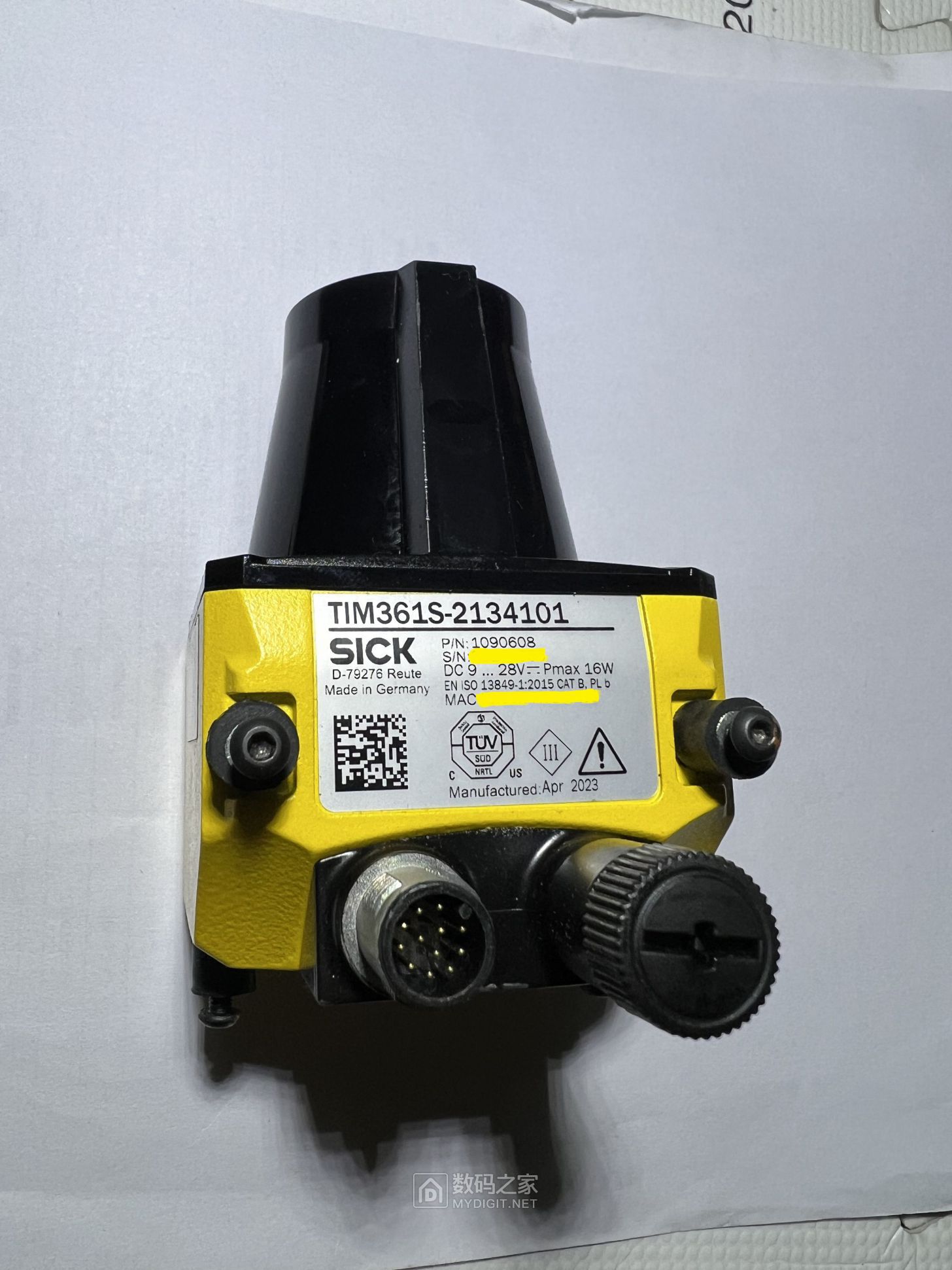 简单拆解-SICK激光扫描仪 - 行业拆客 数码之家