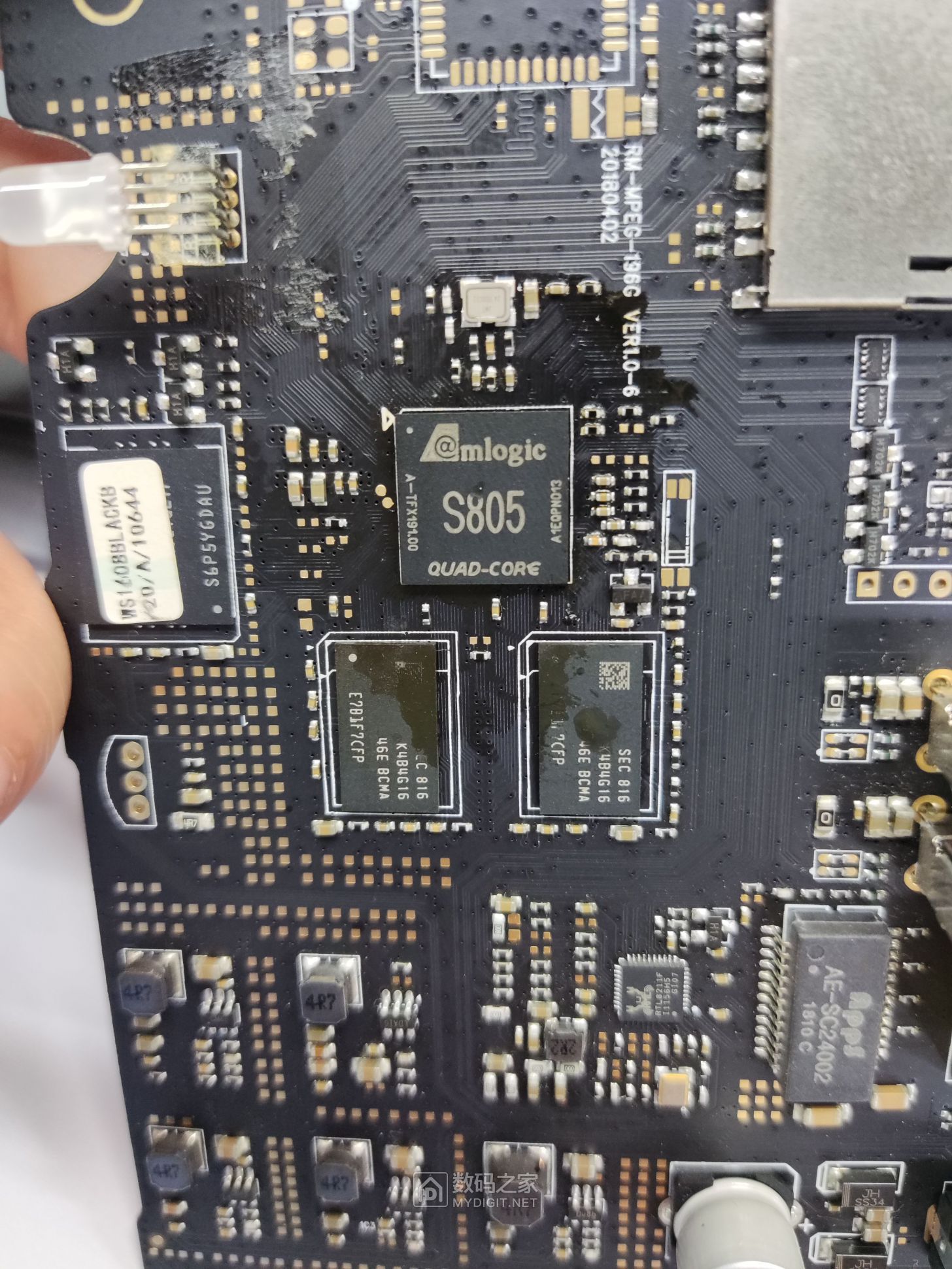 拆个晶辰S805再焊回去 - 拆机乐园 数码之家