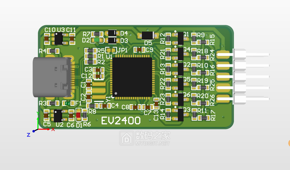 制作低成本Mini EV2400 TI电量计调试器 - 创意DIY 数码之家