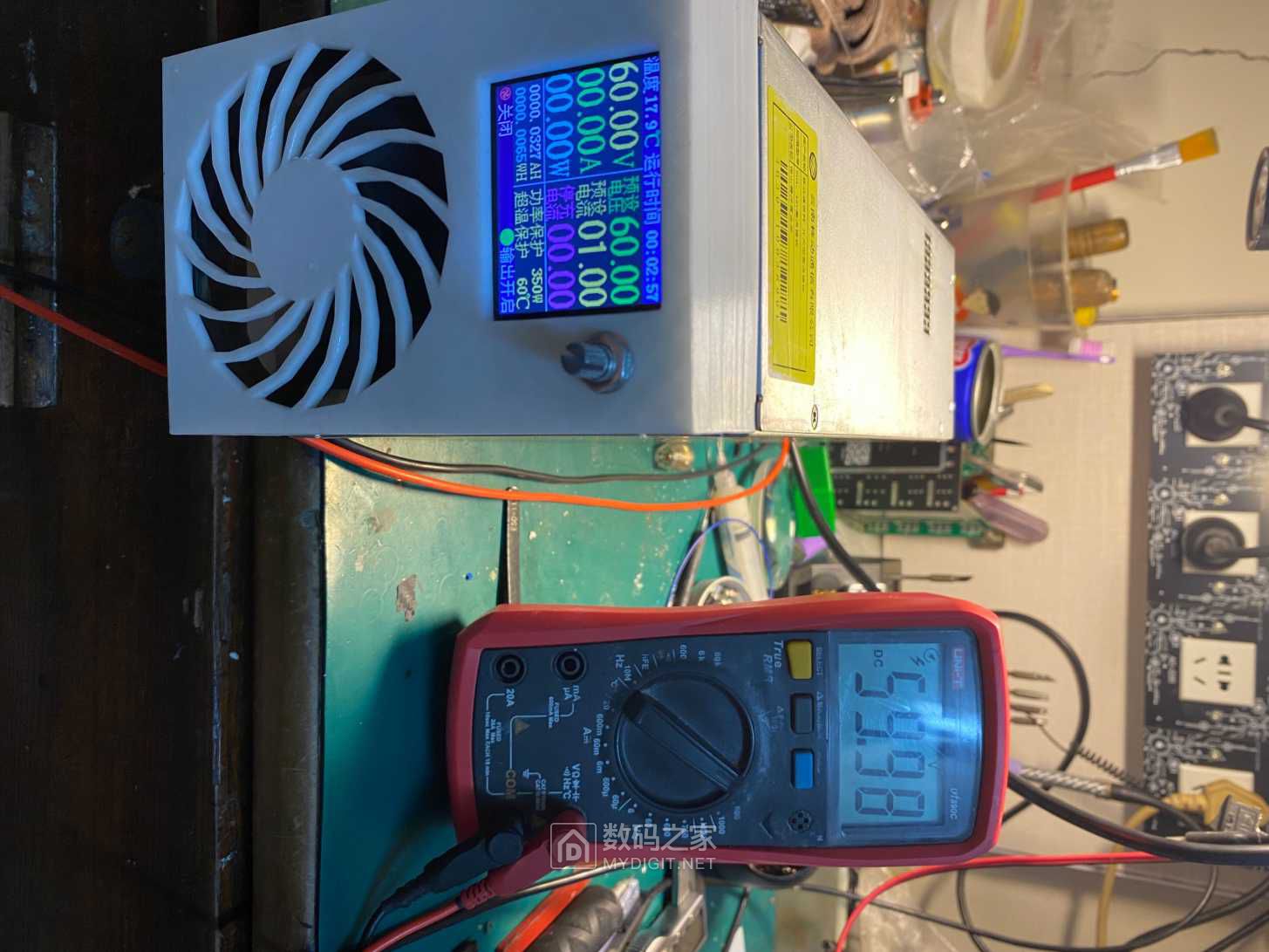 廉价版中兴24002400 4.3 0-120v 0-25a数控可调电源，成本只要三百多 - 创意DIY 数码之家