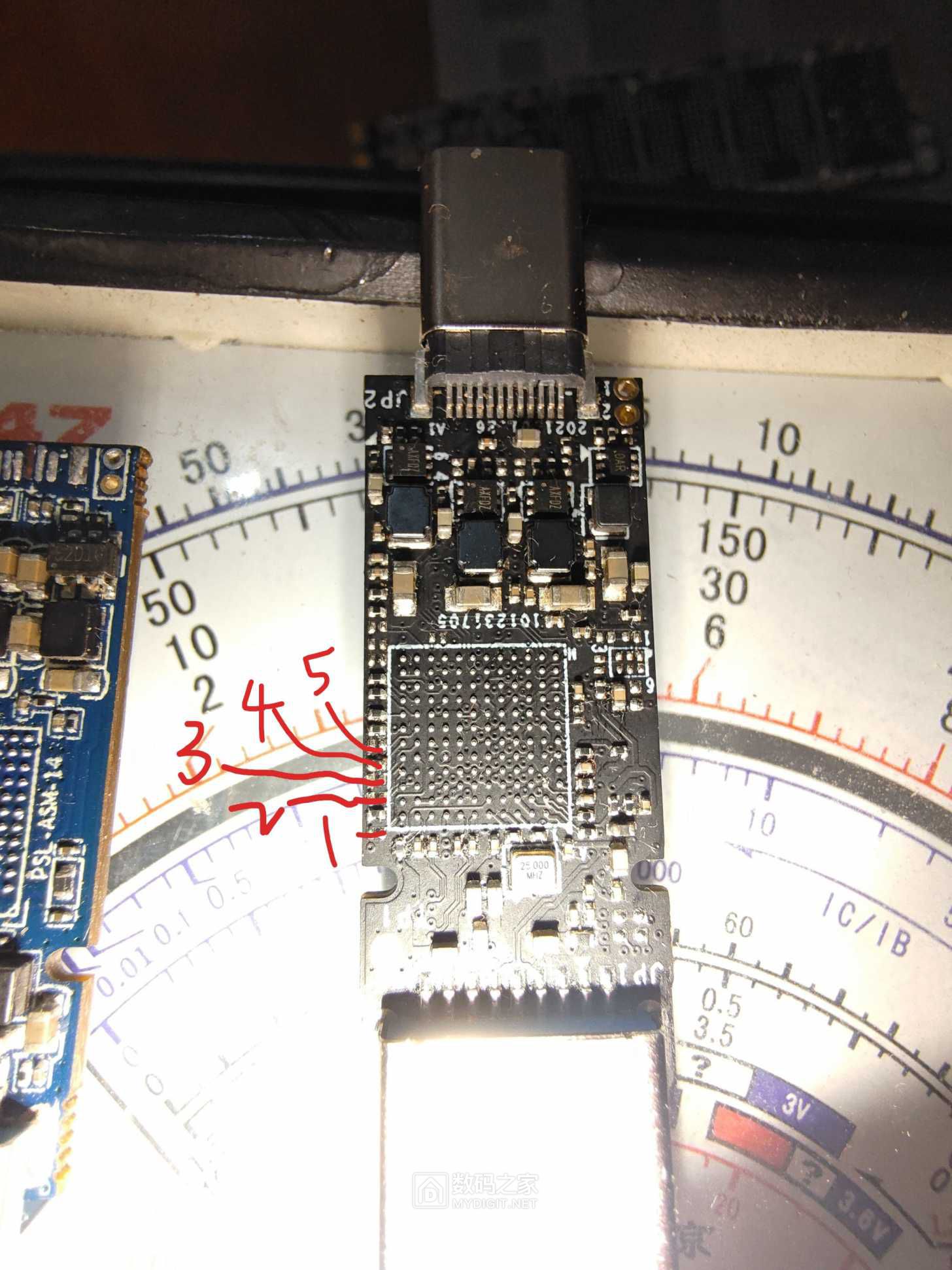[记录跳线]海康MAS1102+JMS580 固态U盘板 - SSD存储技术 数码之家