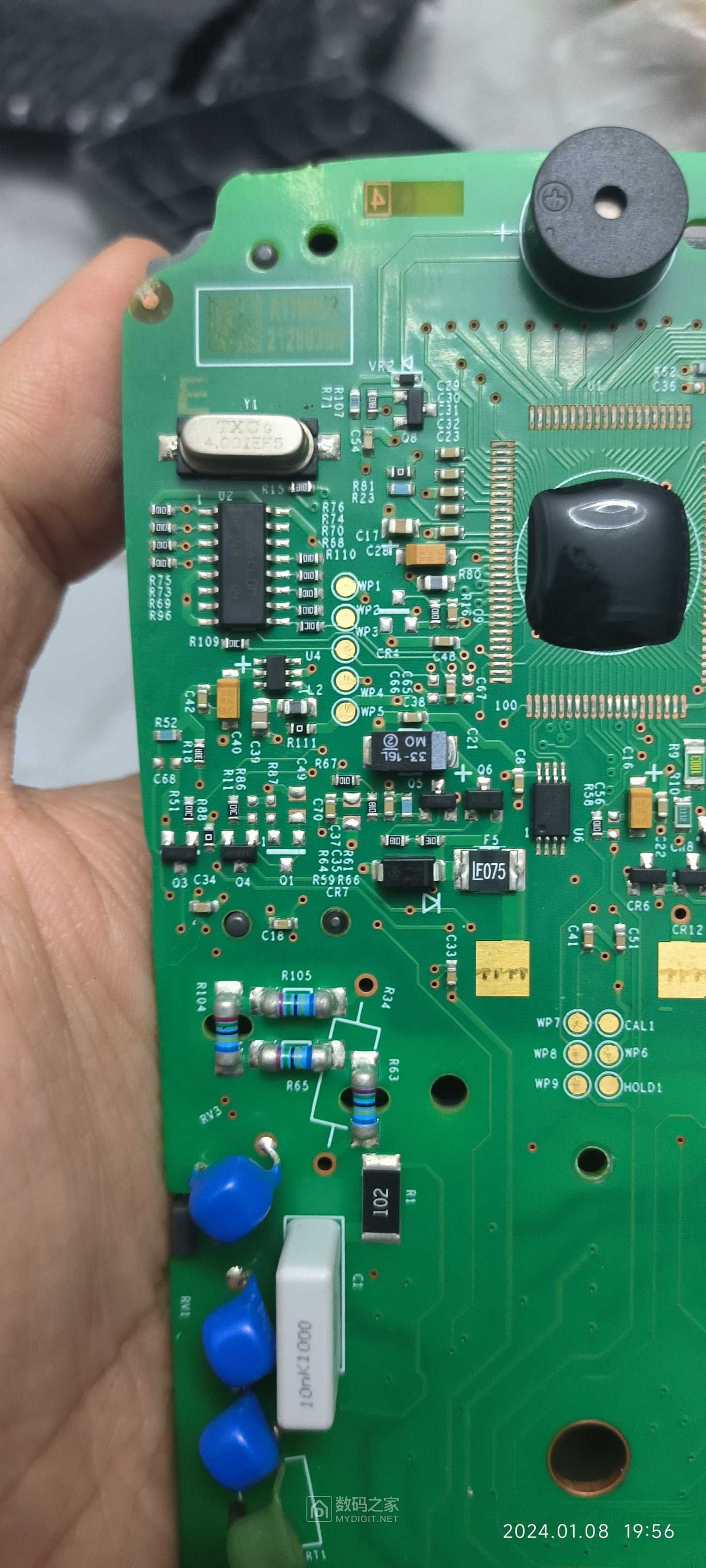 火烧了的福禄克17b+拆解换壳 - 仪表谈谈 数码之家