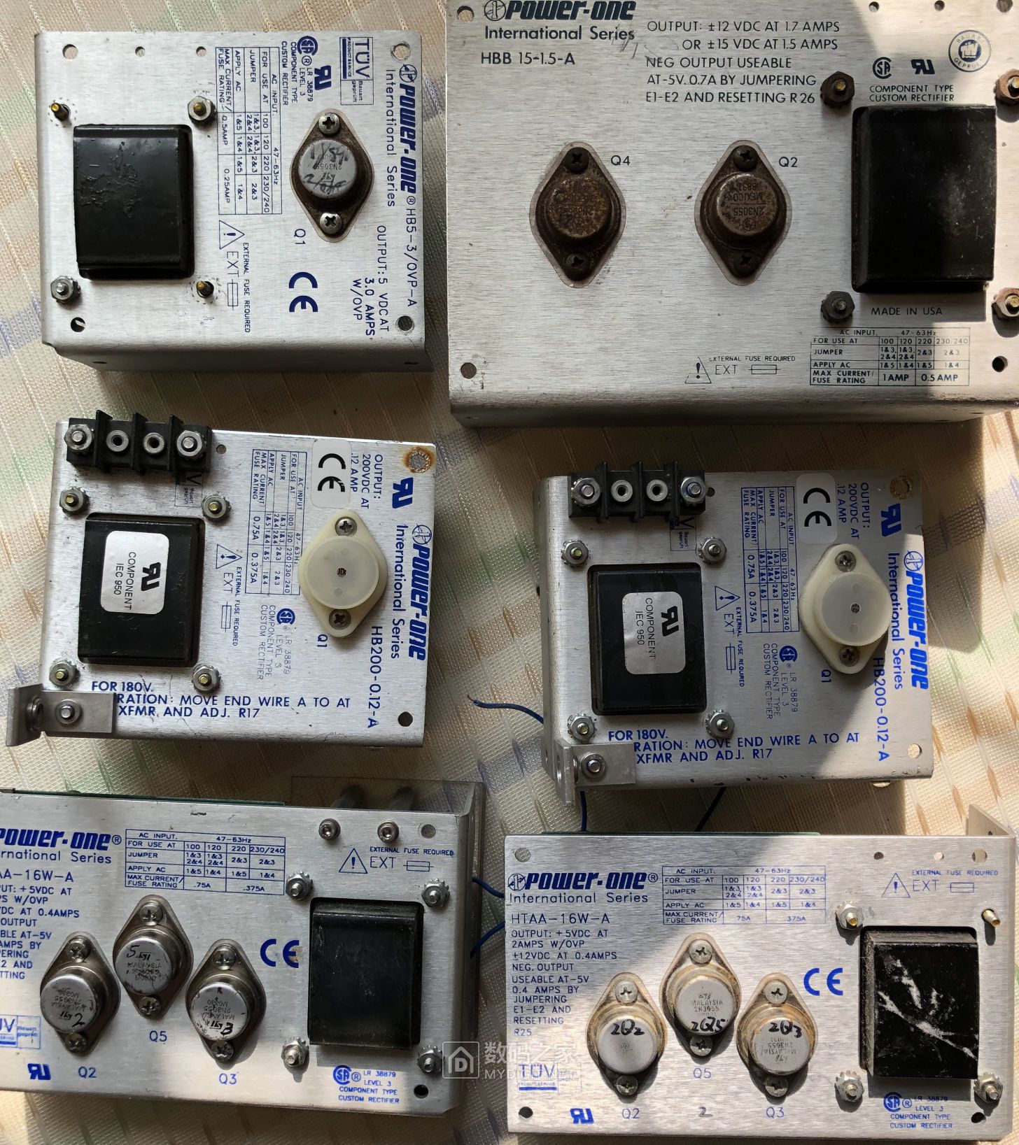 POWER-ONE 电源拆机 - 拆机乐园 数码之家