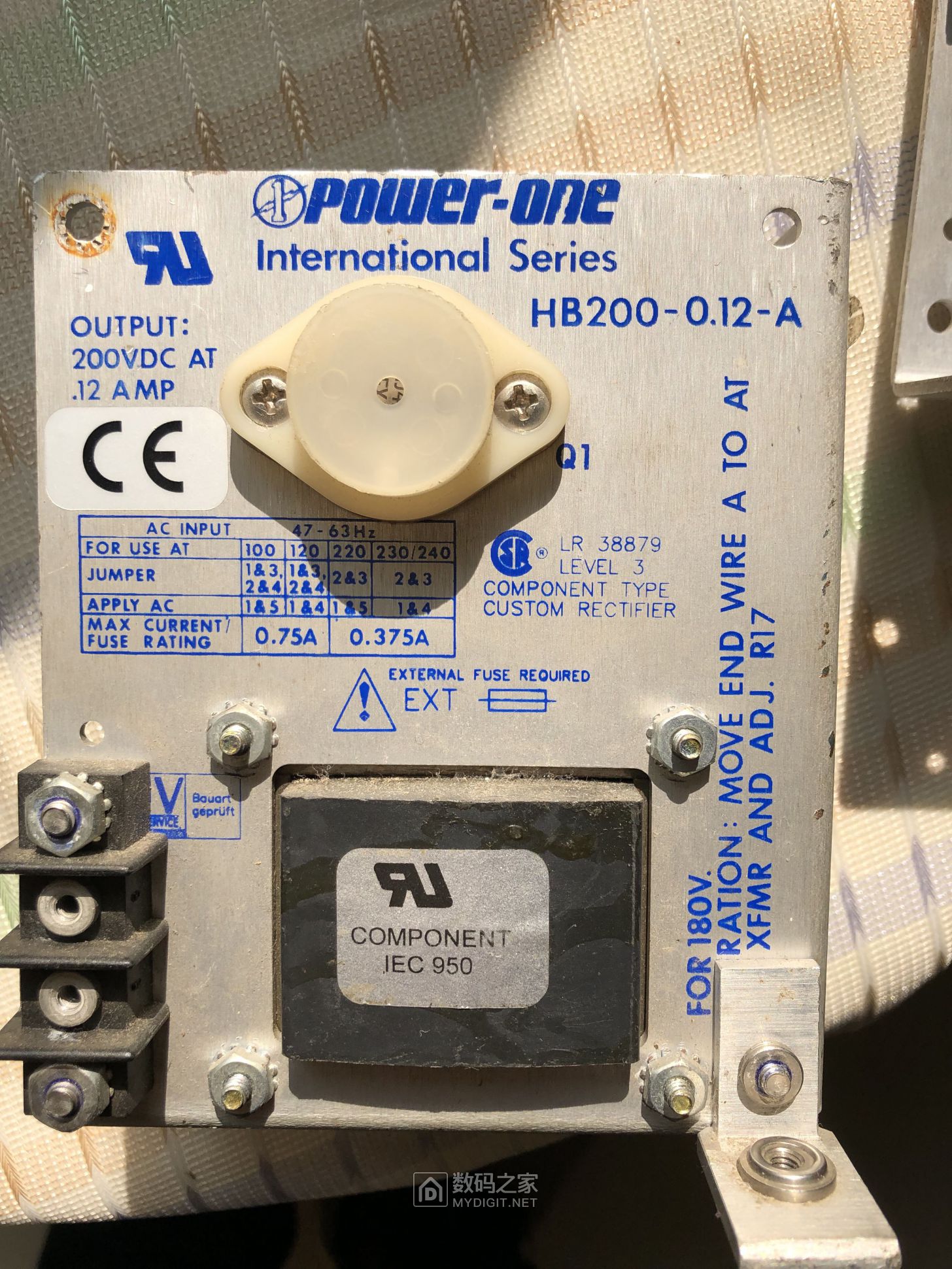 POWER-ONE 电源拆机 - 拆机乐园 数码之家