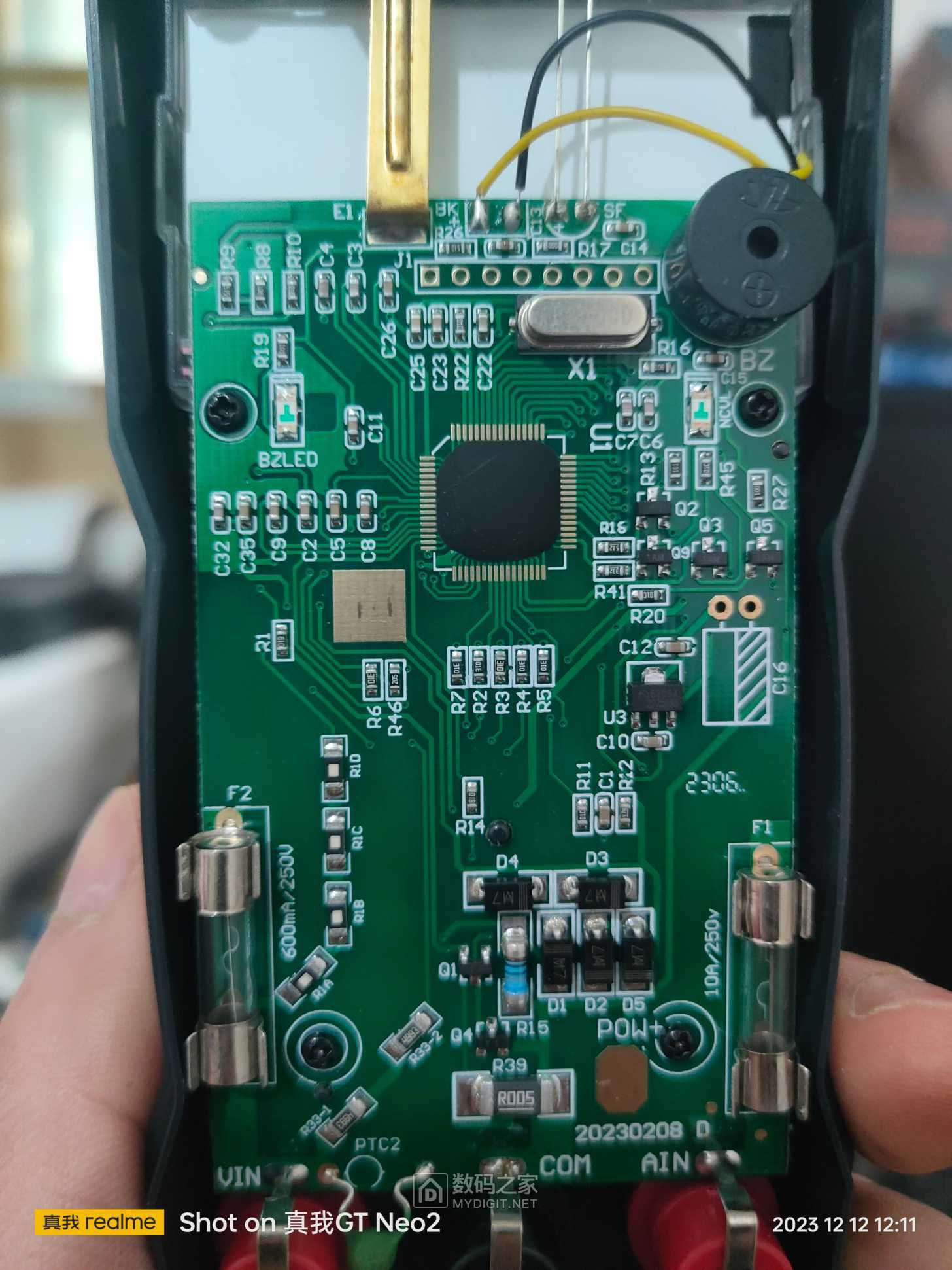 南京天宇t21d 拆机加直流电压档校准 - 仪表谈谈 数码之家