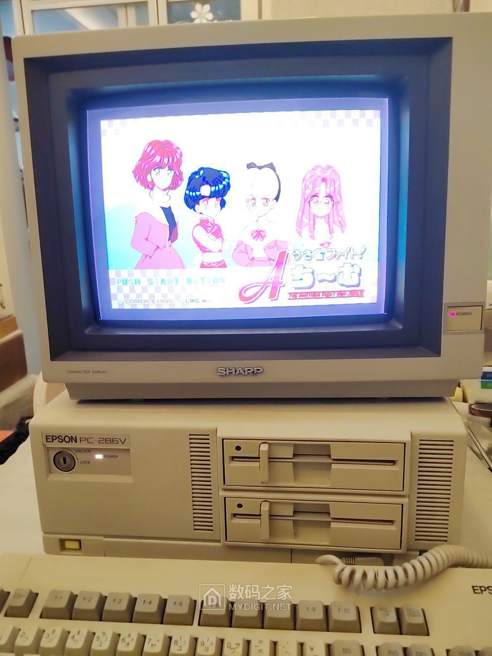 一套日系NEC PC-8801MKⅡ老电脑 能开机运行 - 硬件博物馆 数码之家