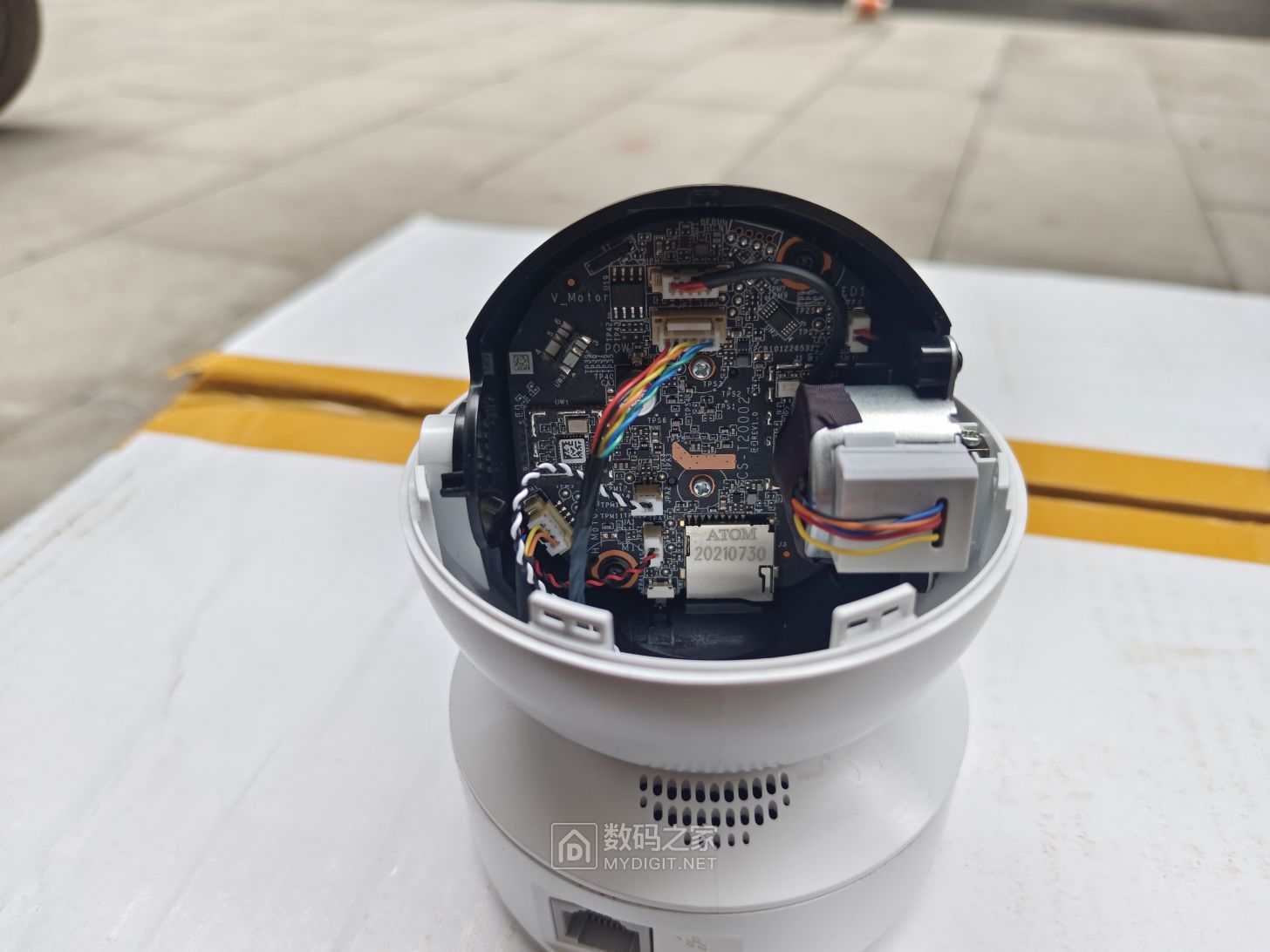 移动版的萤石摄像头cs-my3-3why拆解。如何解绑？ - 拆机乐园 数码之家