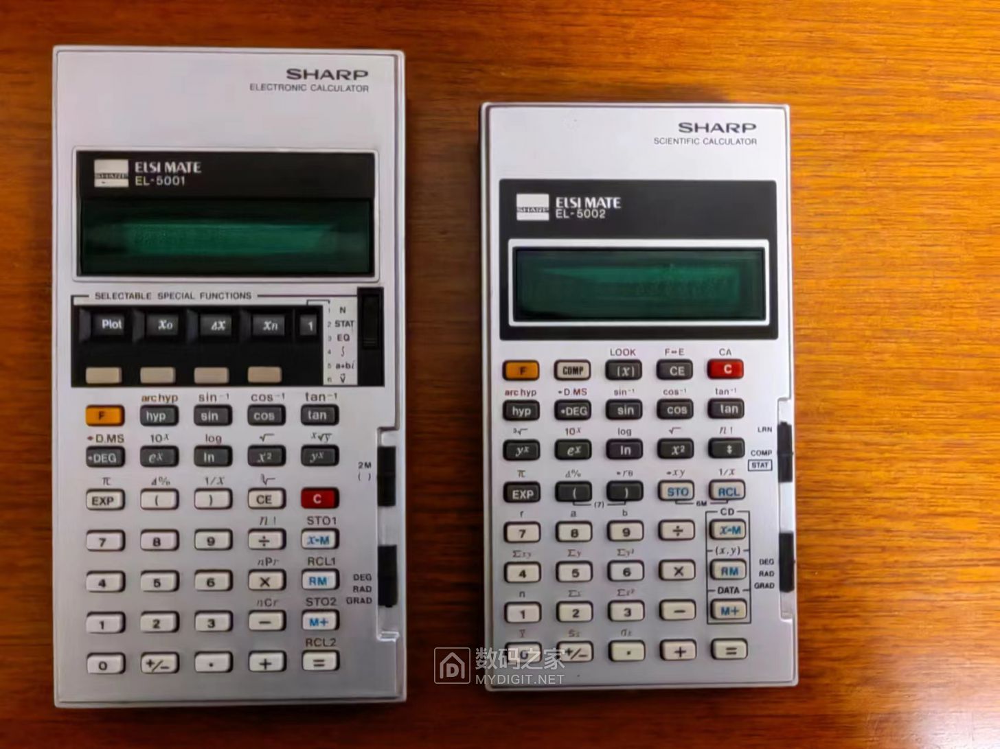 小拆夏普荧光计算器 SHARP EL-5001/EL-5002 - 拆机乐园 数码之家