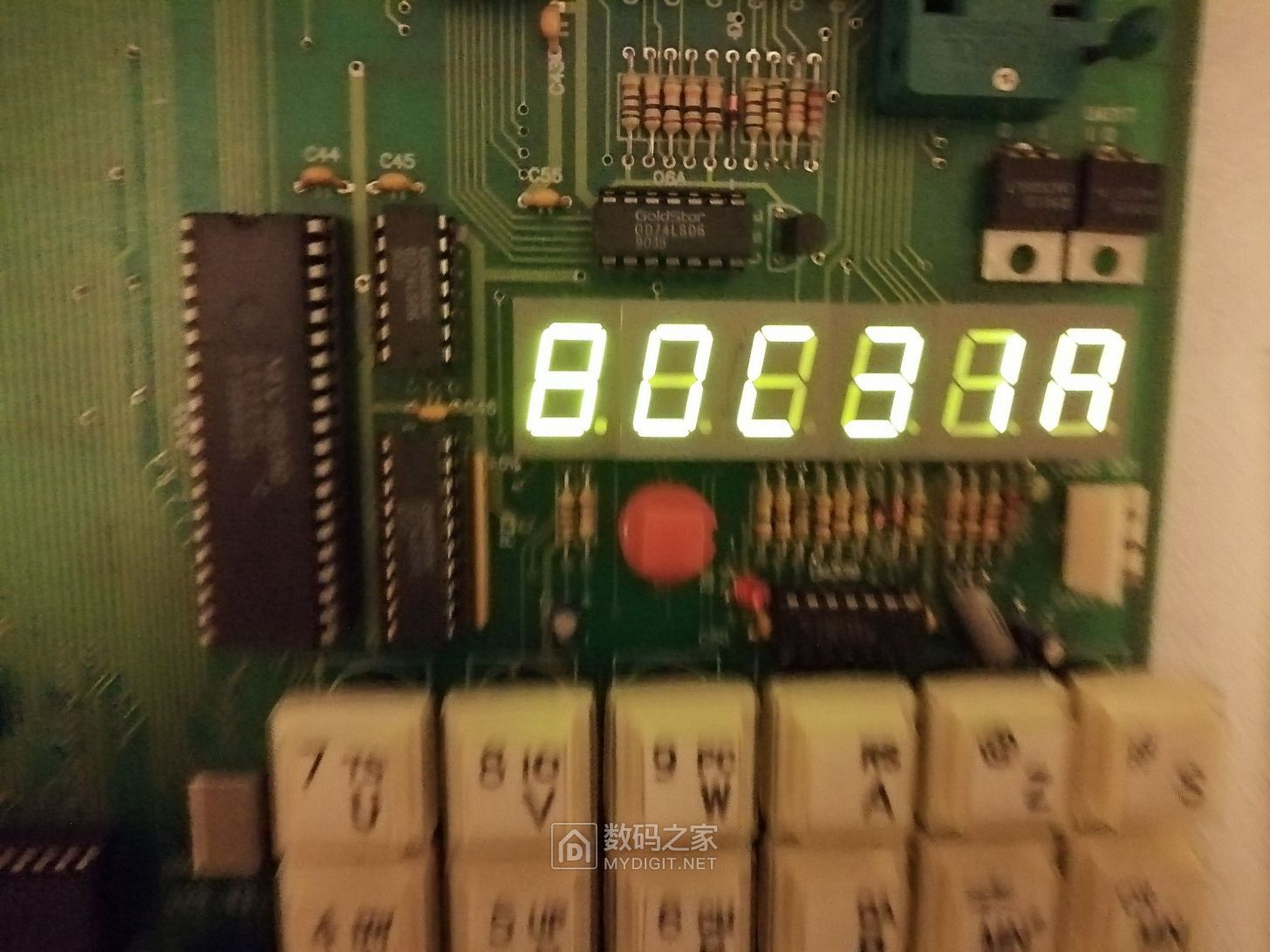 INTEL 8031 CPU 单板机 - 硬件博物馆 数码之家