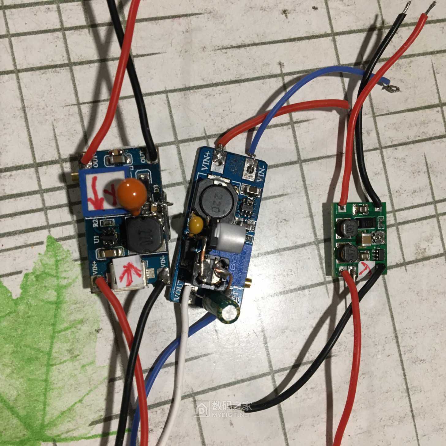 改装MT3608..B628的升压模块为SEPIC电路可以降压 电容很重要 - 电源/充电器 数码之家
