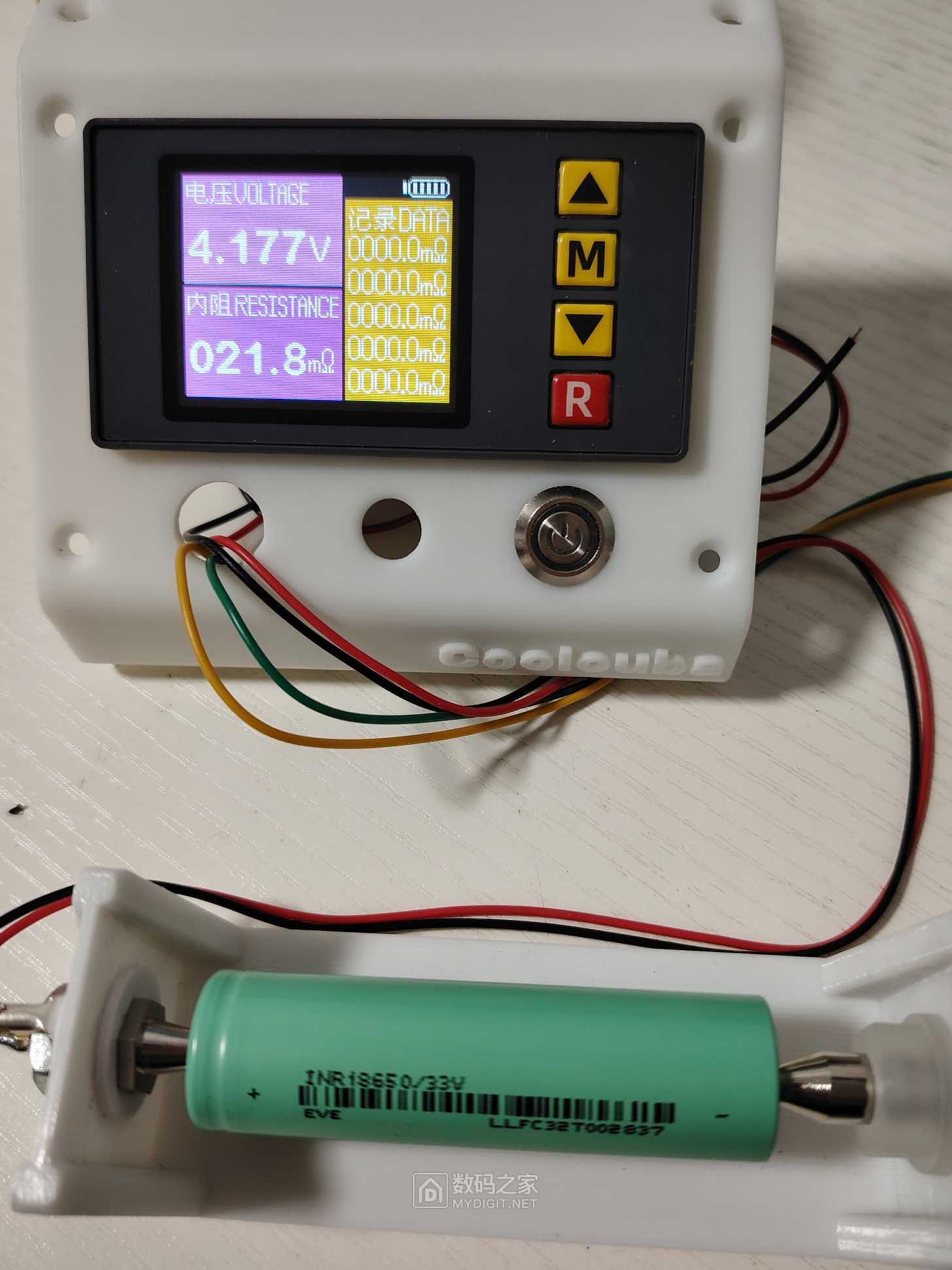 最漂亮的ts457内阻仪先假组一下看看效果 - 创意DIY 数码之家