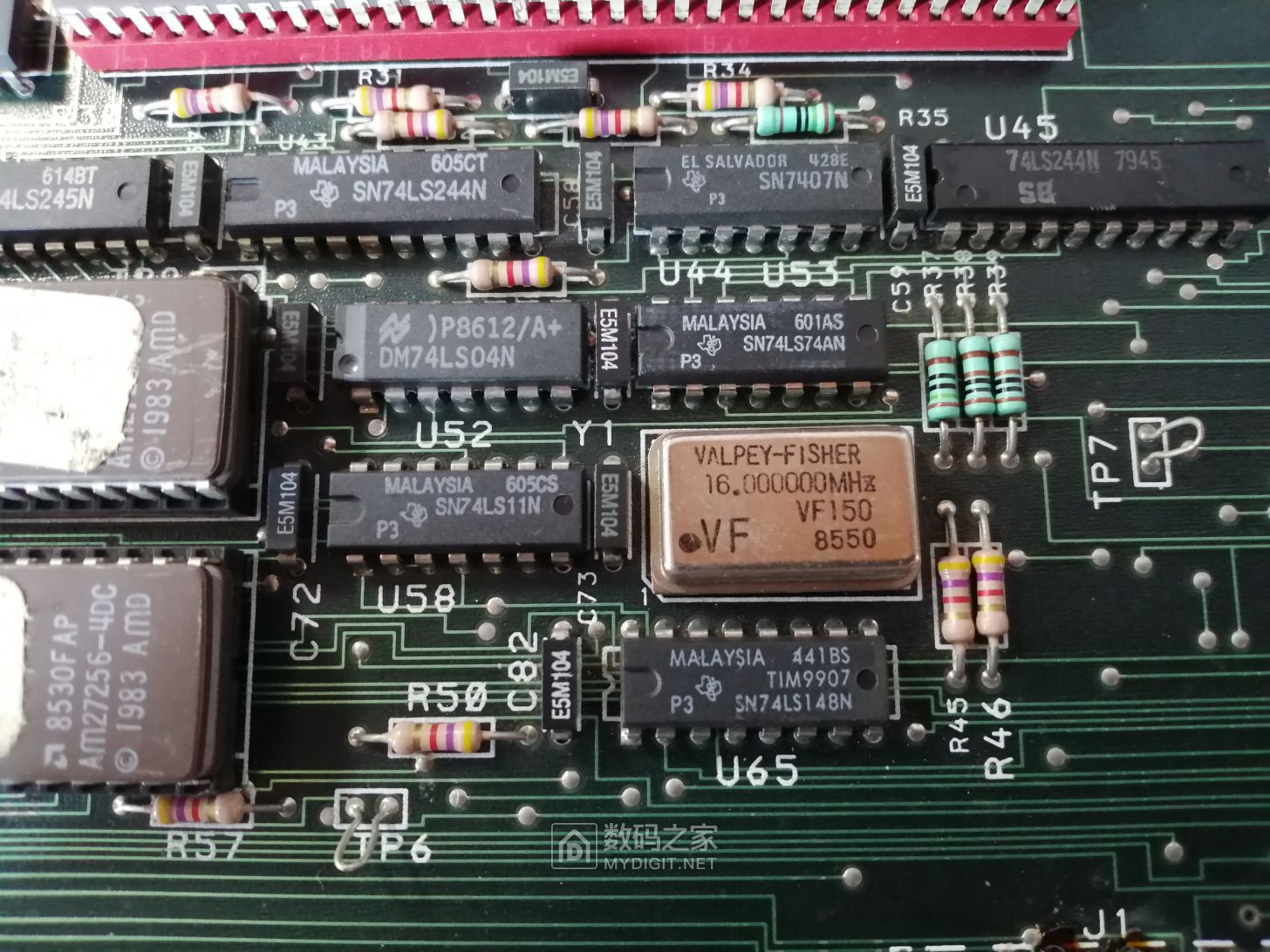 68000 CPU 主板一张 - 硬件博物馆 数码之家