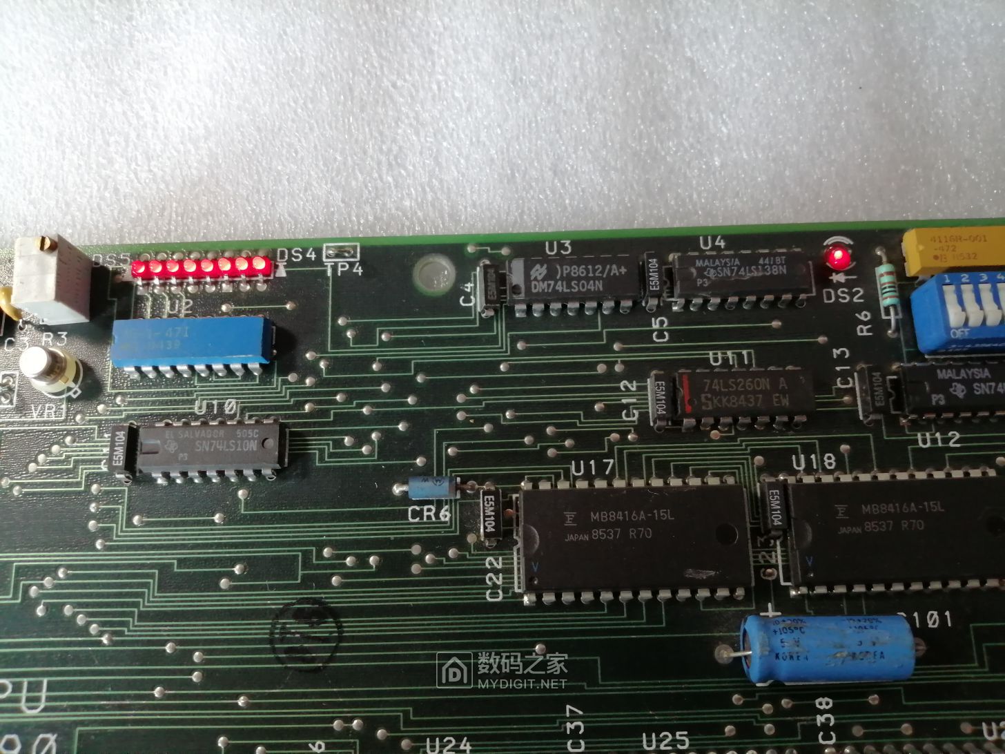 68000 CPU 主板一张 - 硬件博物馆 数码之家