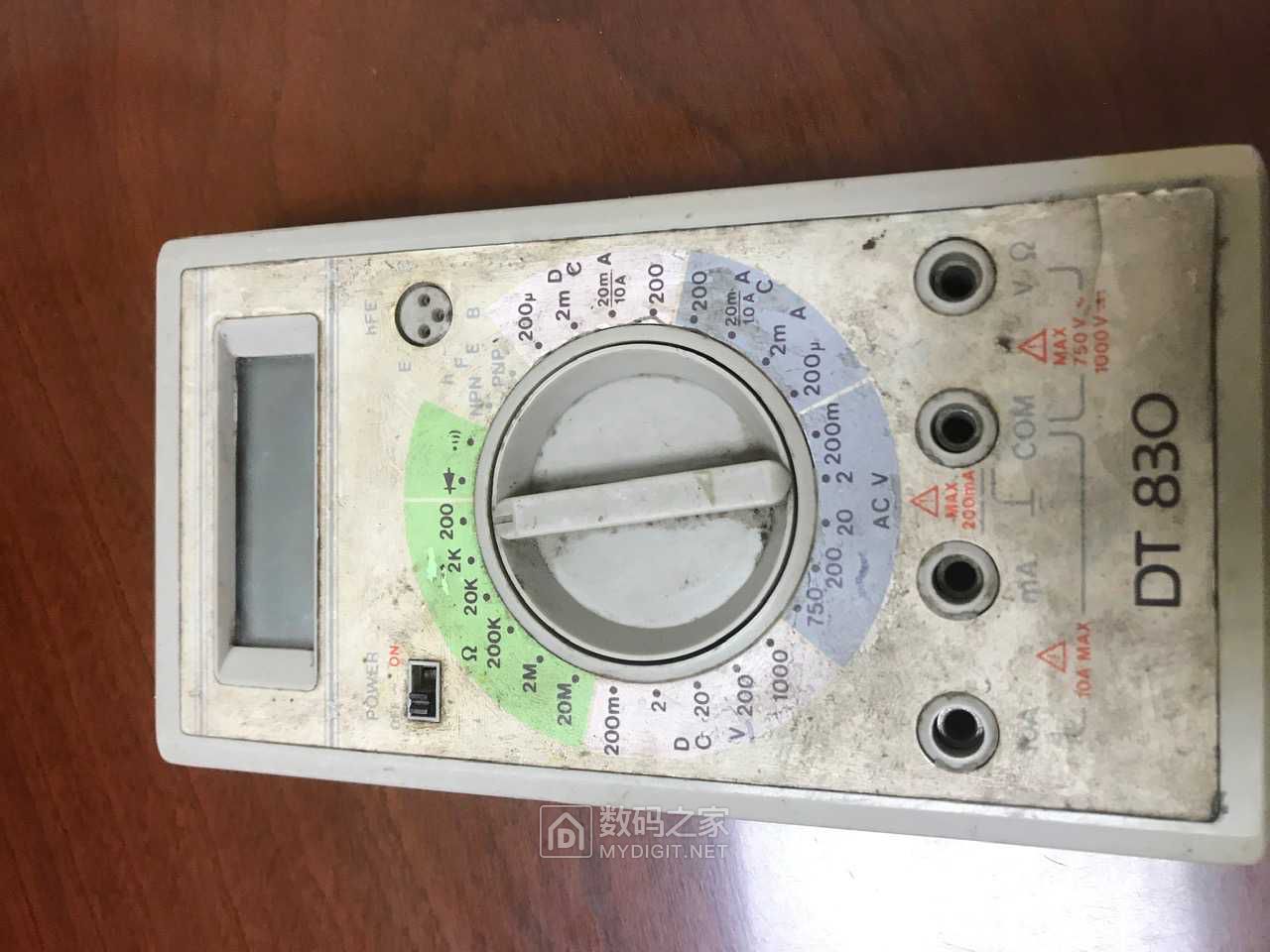 为了个电池盖，12元包邮又捡了个国产仿制DT830！ - 拆机乐园 数码之家