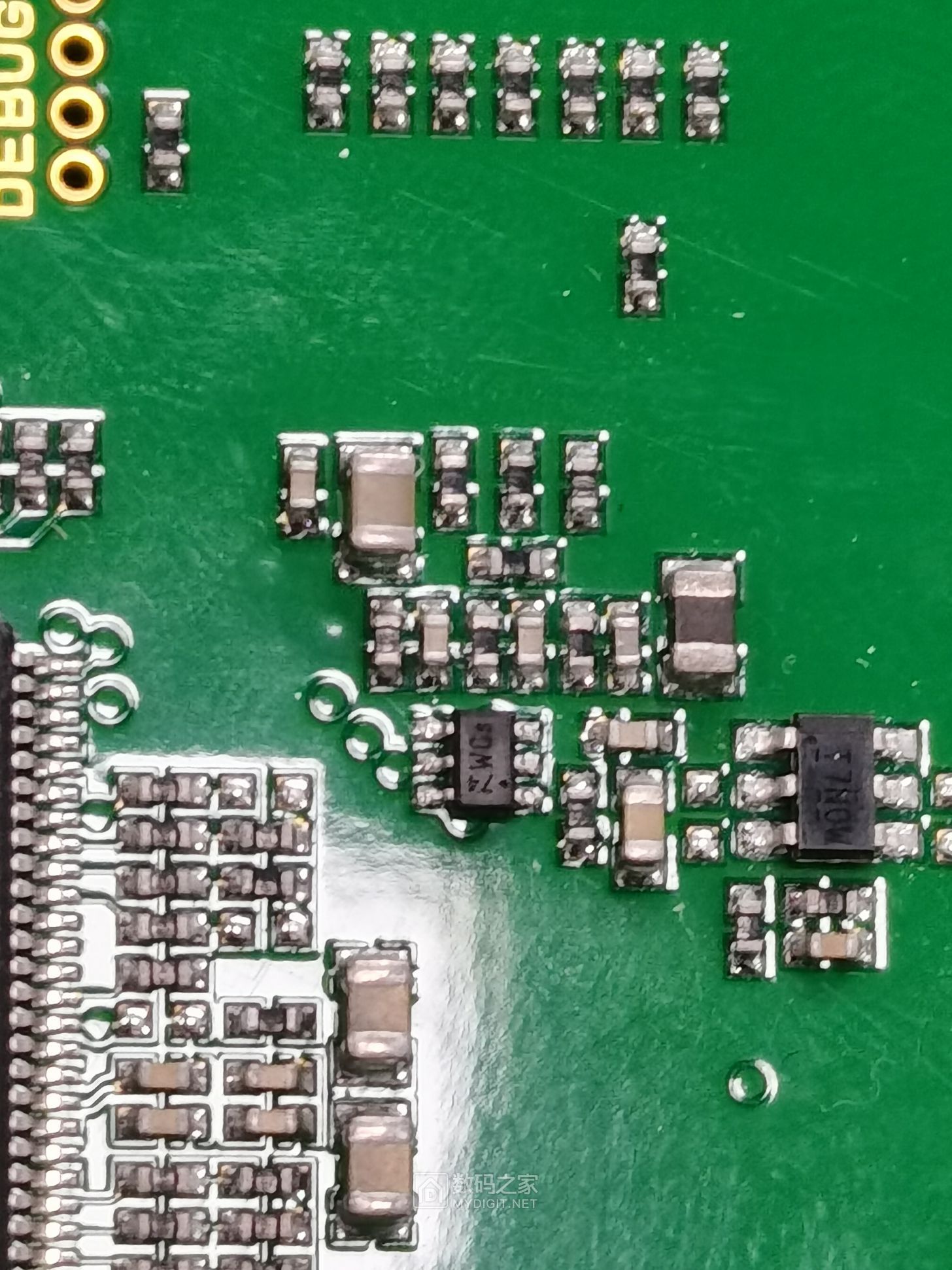 求助，两个芯片是什么型号？丝印T7N0W/74WCS - 维修达人 数码之家