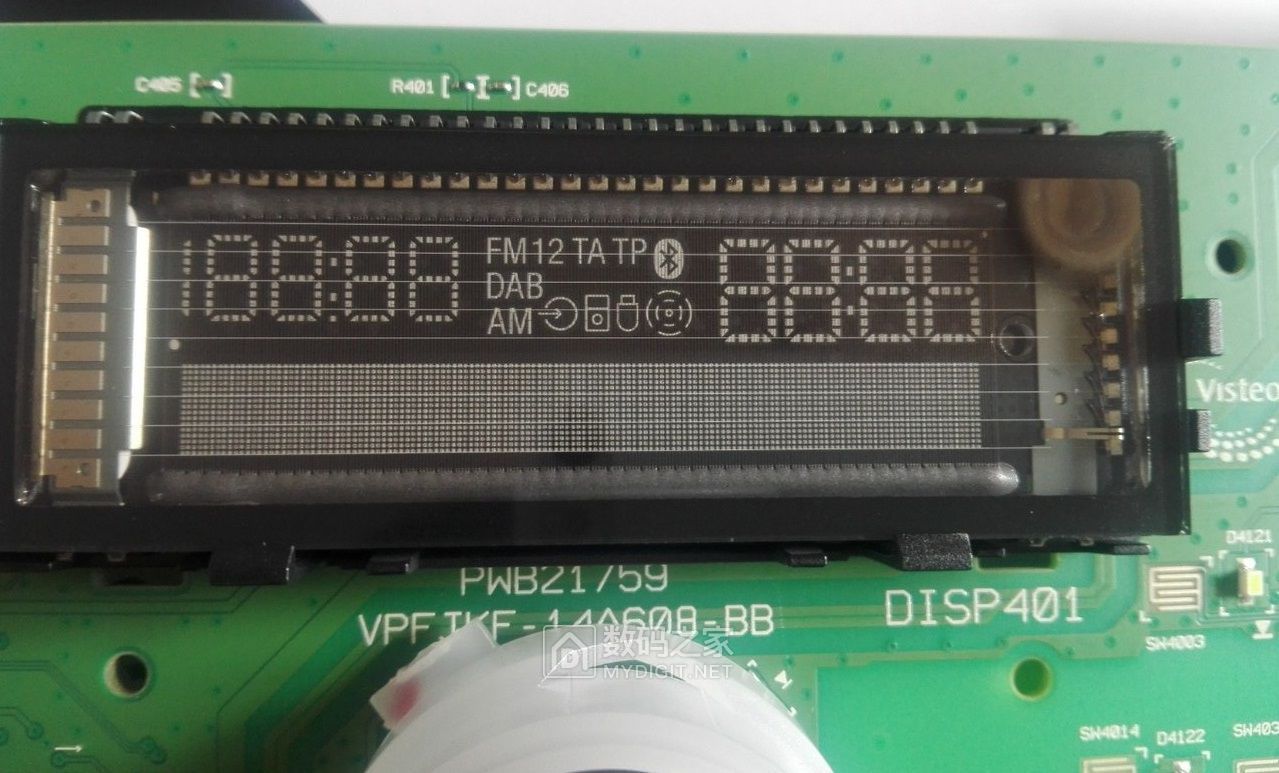 搞一个福睿斯CD机的VFD屏 - 创意DIY 数码之家